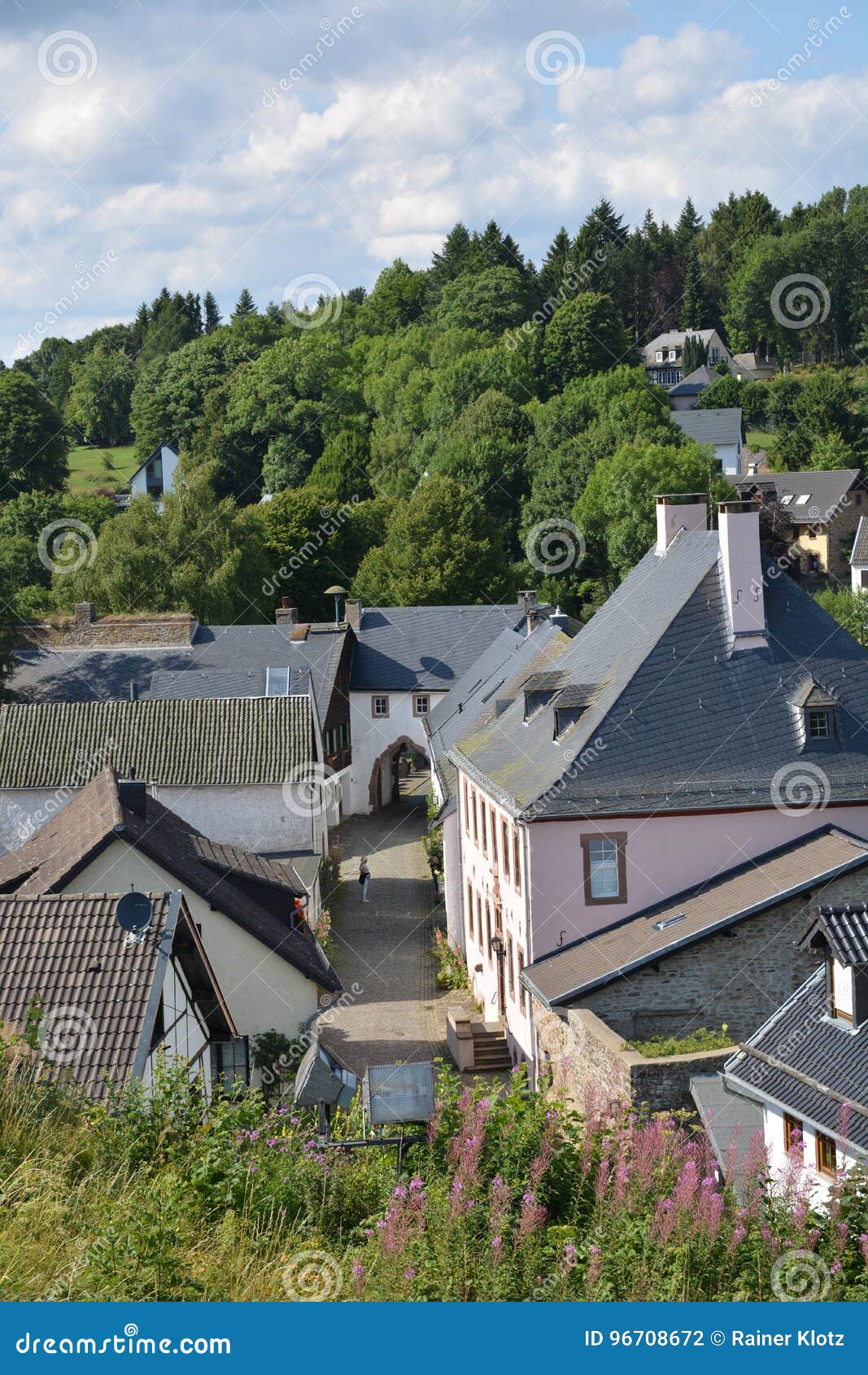 Kronenburg in Germany stock photo. Image of built, city - 96708672