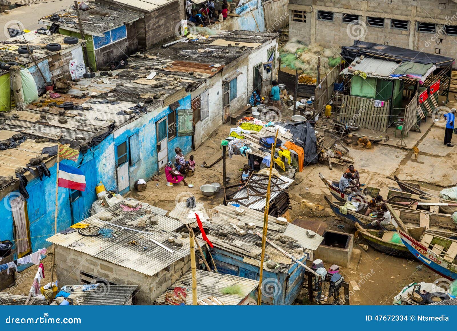 Krottenwijken in Kaapkust redactionele stock afbeelding. Image of ...