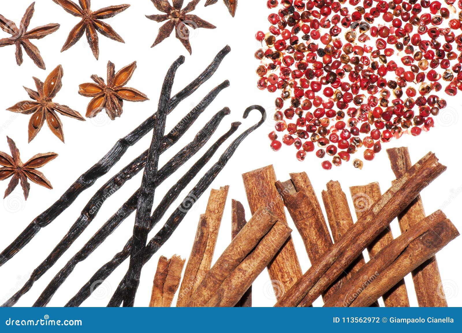 Kruid stock foto. Image of bollen, ingrediënt, kleurrijk - 113562972