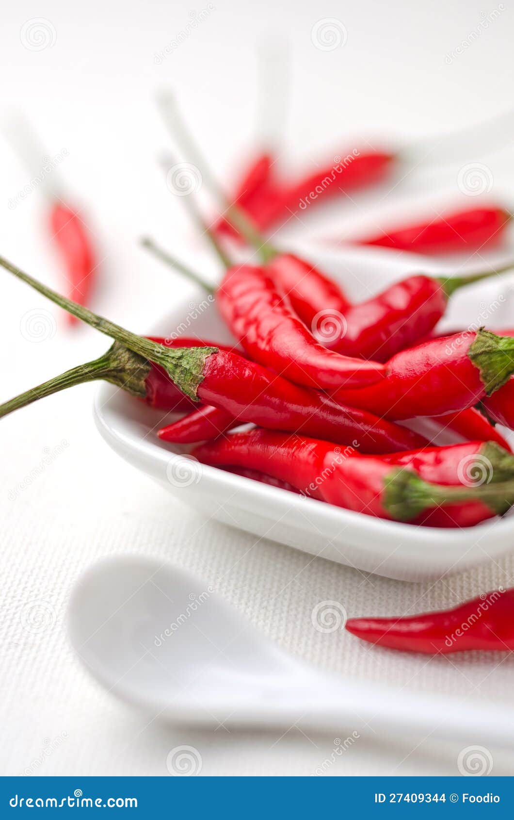 Kruidige Thaise Peper stock foto. Image of cayennepeper - 27409344