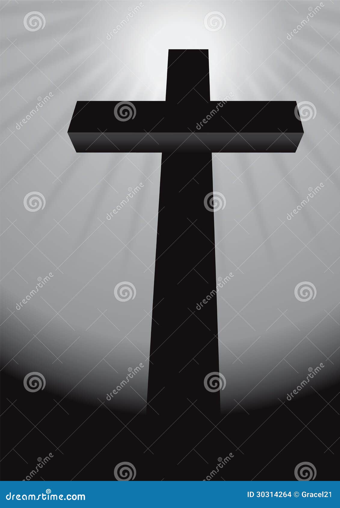 Kruis vector illustratie. Illustration of trek, christus - 30314264