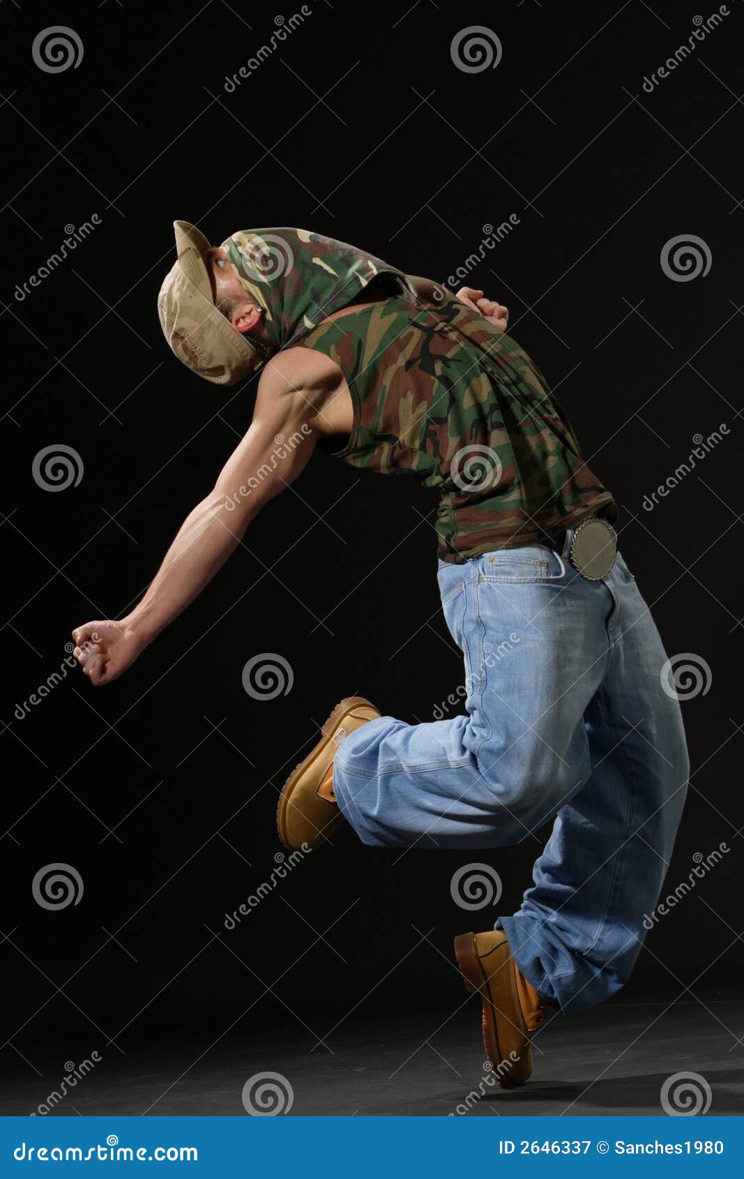 The krump dancer stock image. Image of aerobics, breakdancing - 2646337