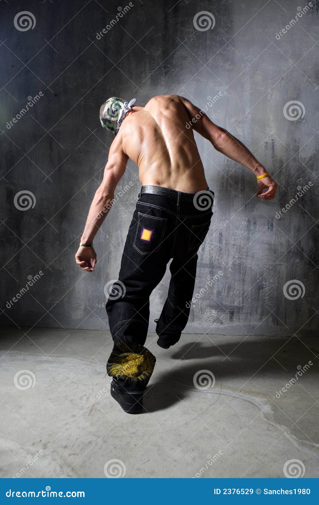 Krump style dancer stock image. Image of cool, breakdancing - 2376529