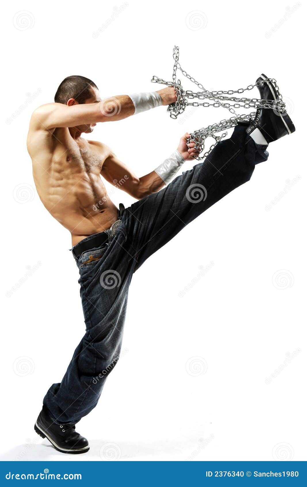 Krumping dancer stock photo. Image of casual, background - 2376340