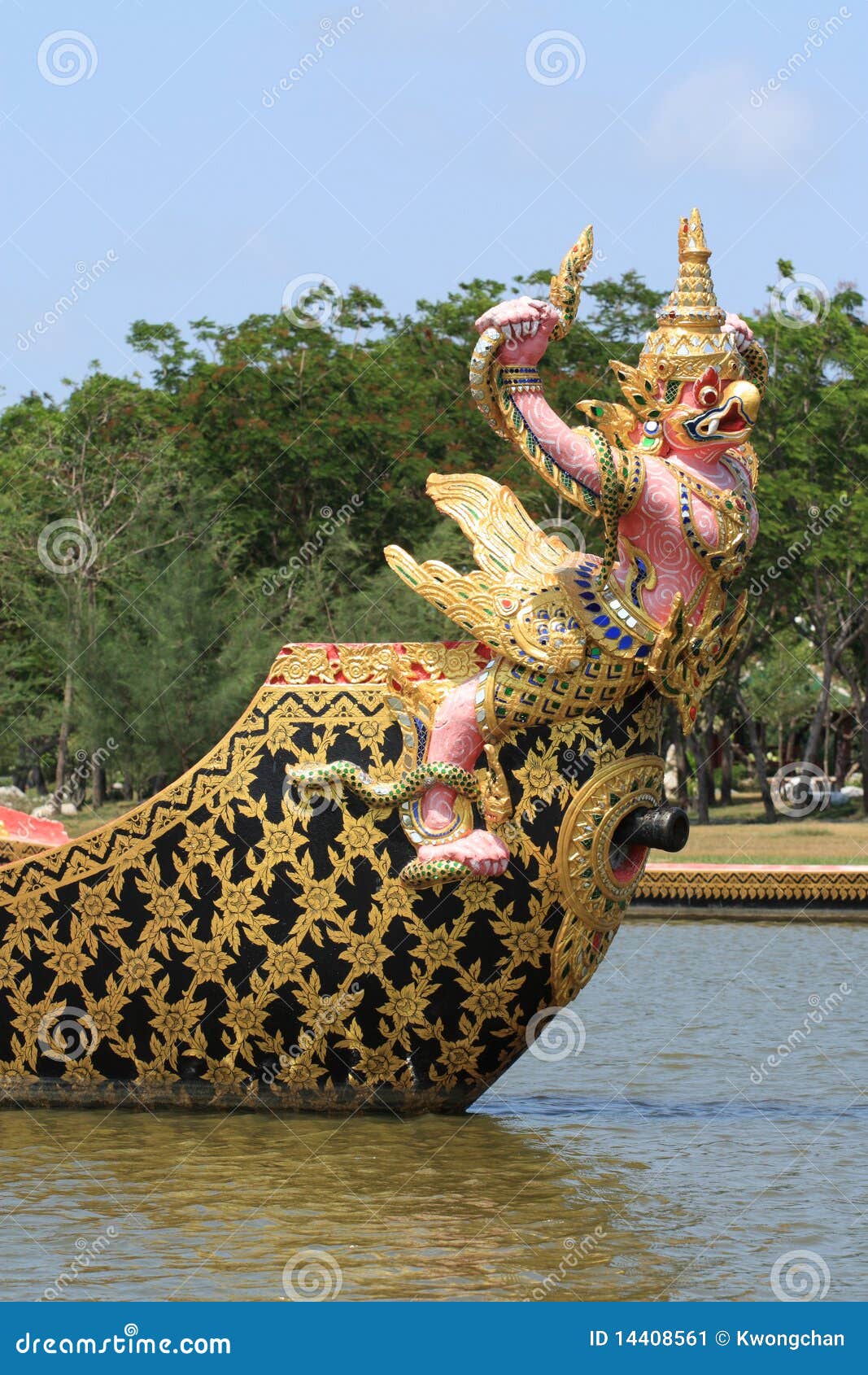 Krut Class Thai Royal Barges Royalty-Free Stock Photography ...