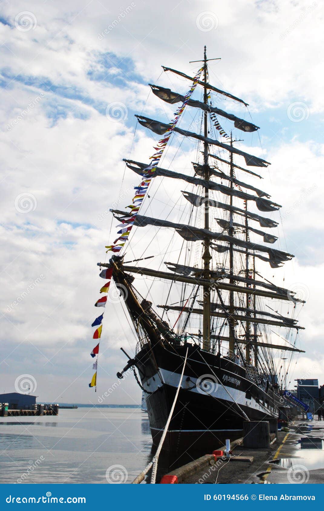 Kruzenshtern editorial photo. Image of estonia, kruzenshtern - 60194566