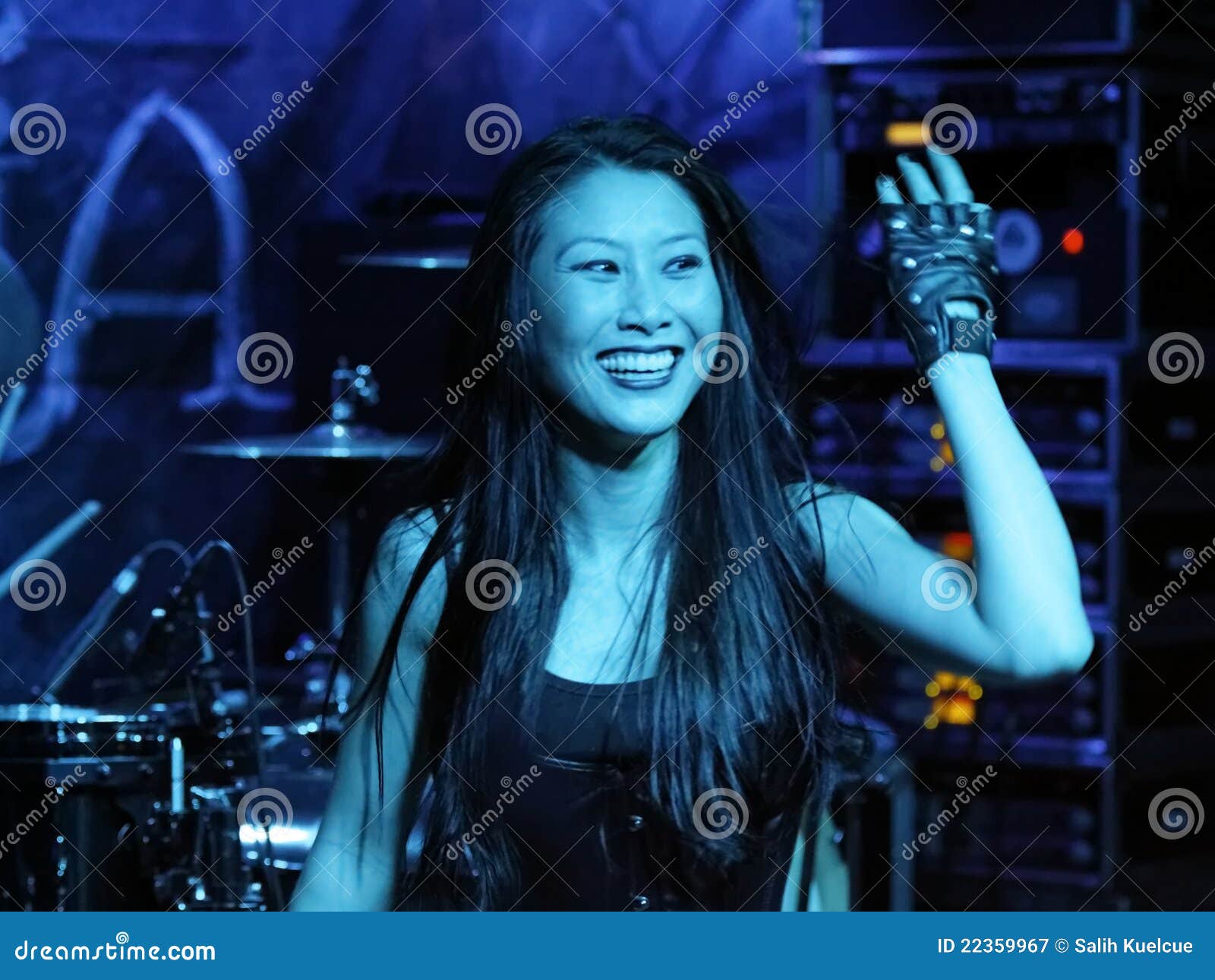 KRYPTERIA - Singer editorial photography. Image of rock - 22359967