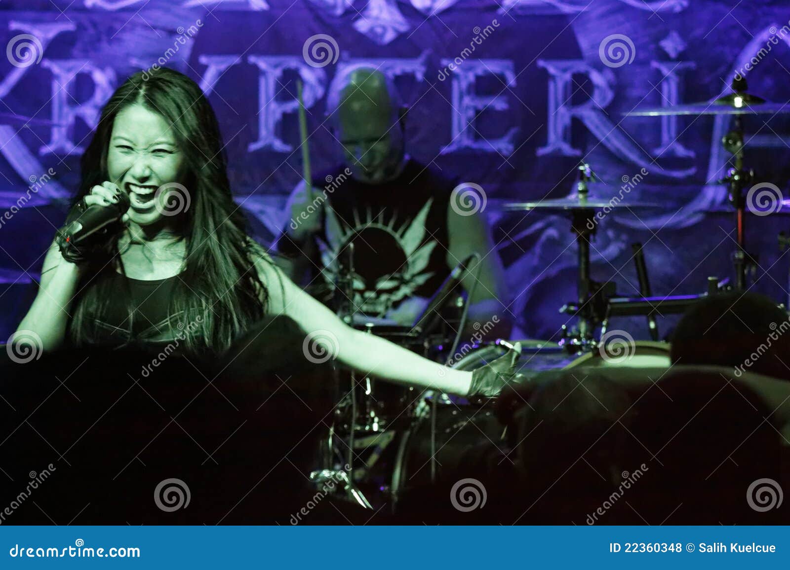 KRYPTERIA - Singer Ji-in editorial stock photo. Image of musician ...