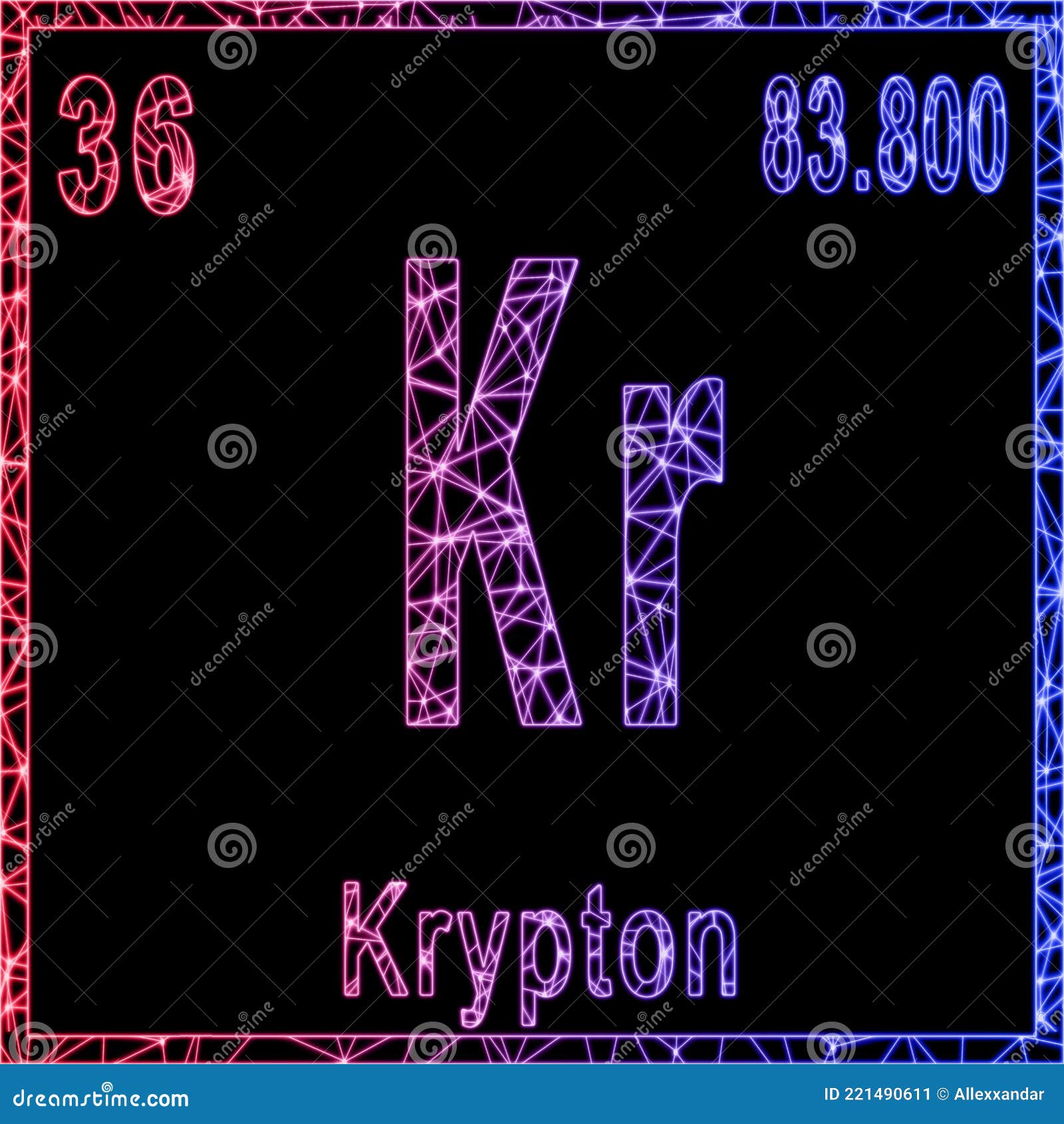 Krypton Atomic Number