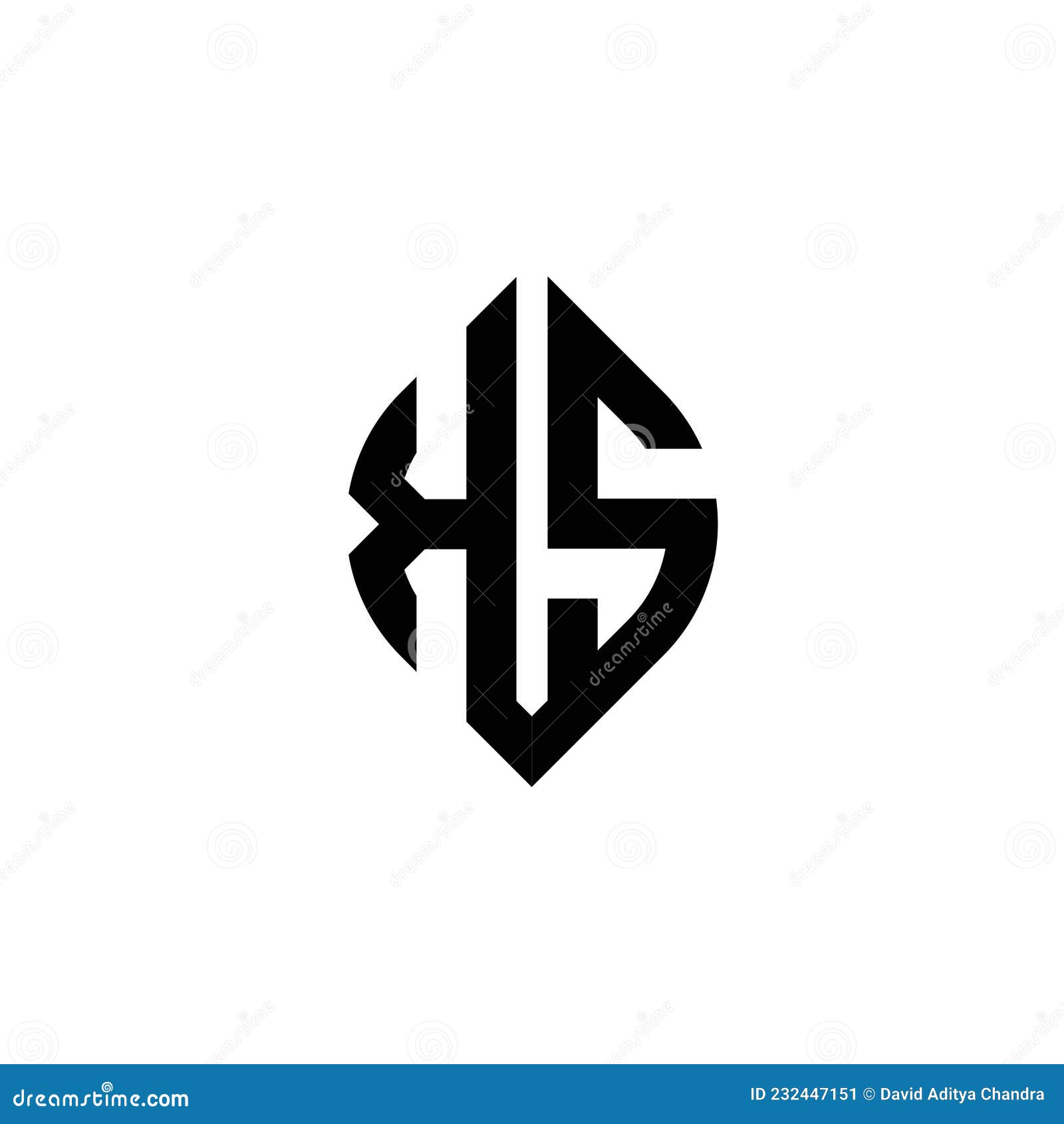 KS Logo Monogram Geometric Shape Style Stock Vector - Illustration of ...