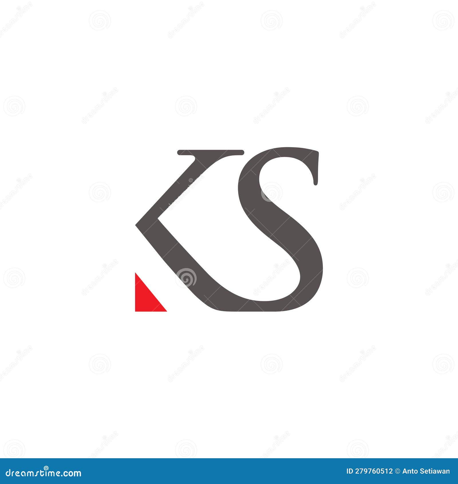 KS Logo Symbol. Letter KS Vector Suitable for Your Company Stock Vector ...