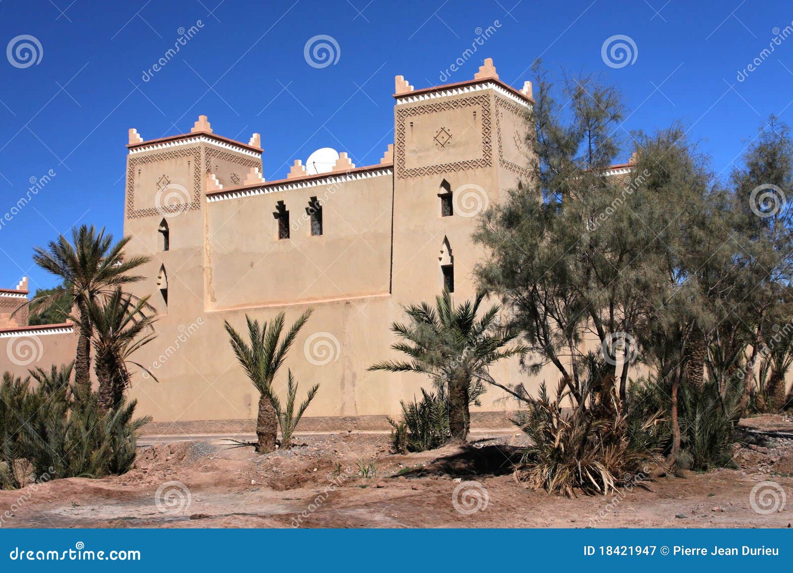 Ksar stock image. Image of morocco, village, oasis, desert - 18421947