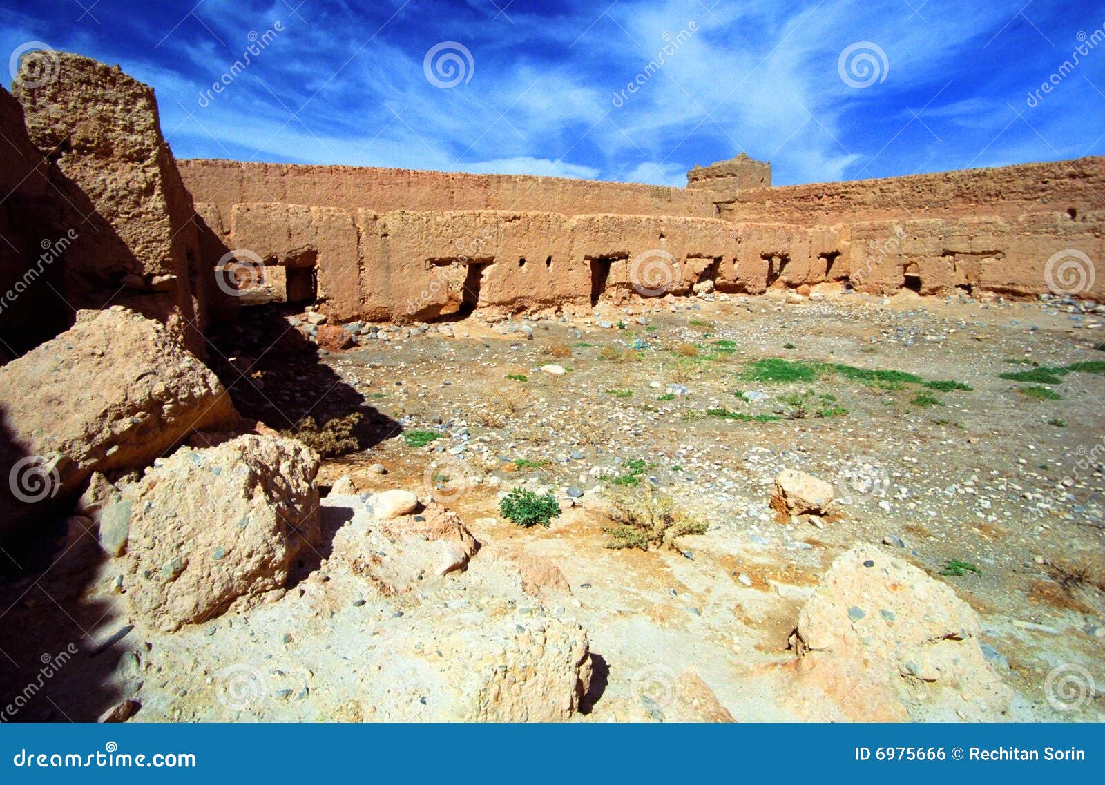 Ksar in Middle Atlas Mountains Stock Photo - Image of tower, travel ...