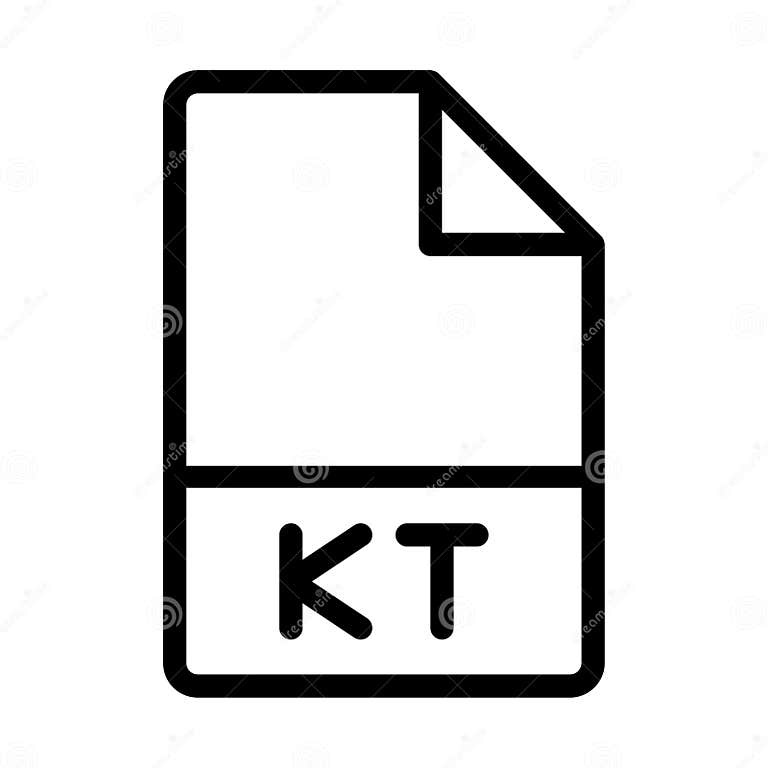 Kt File Type Icons. Files and Document Format Design Icon Symbol Stock ... Kt File Type Icons. Files and Document Format Design Icon Symbol Stock ...