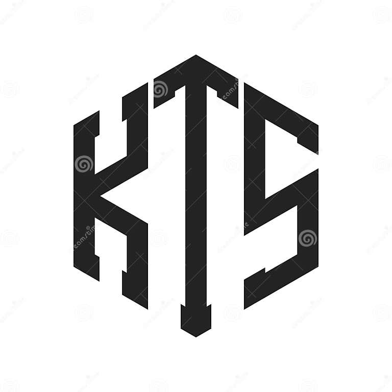 KTS Logo Design. Initial Letter KTS Monogram Logo Using Hexagon Shape ...
