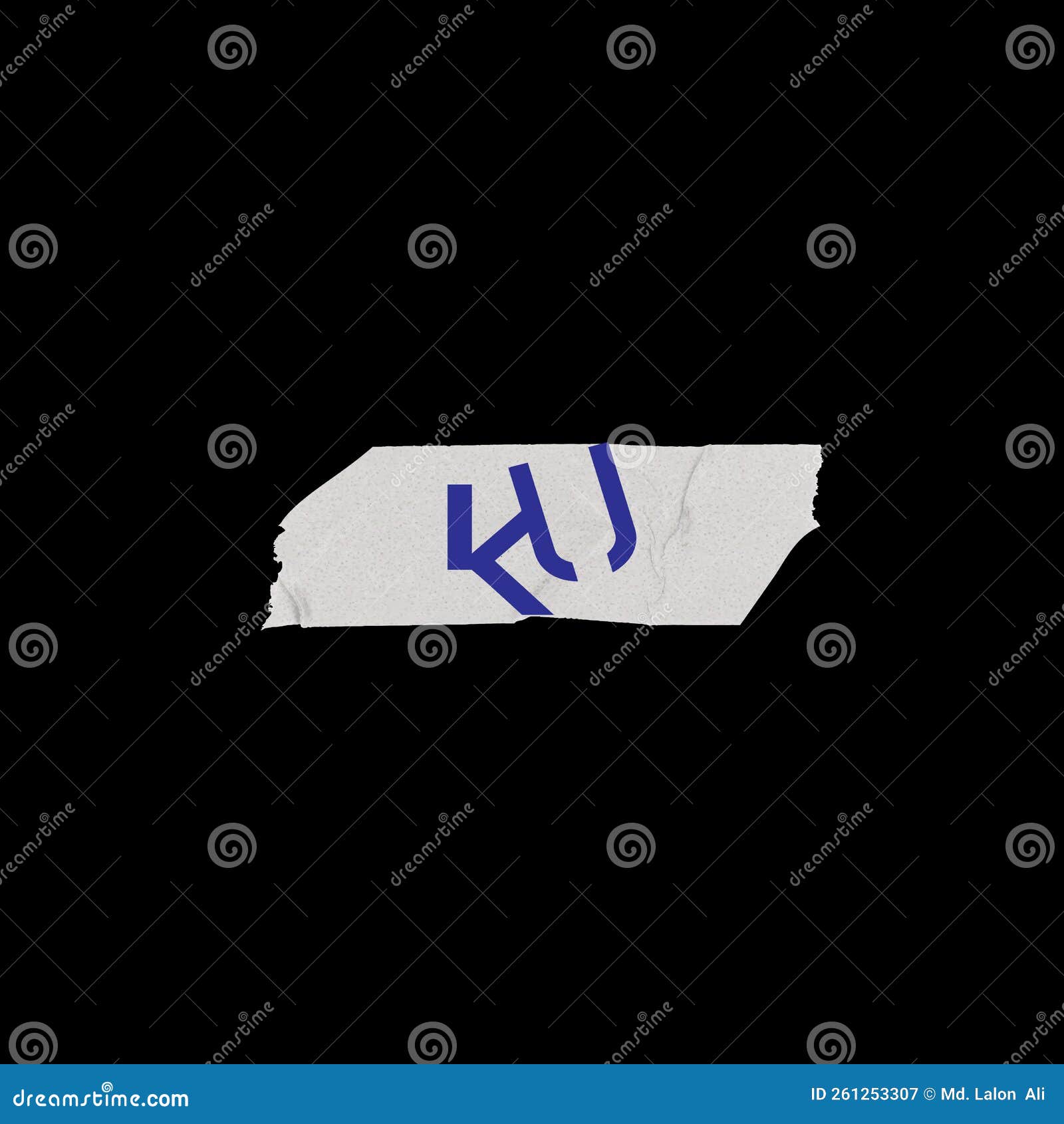 KU Text Logo Design Cartoon Vector | CartoonDealer.com #261253307
