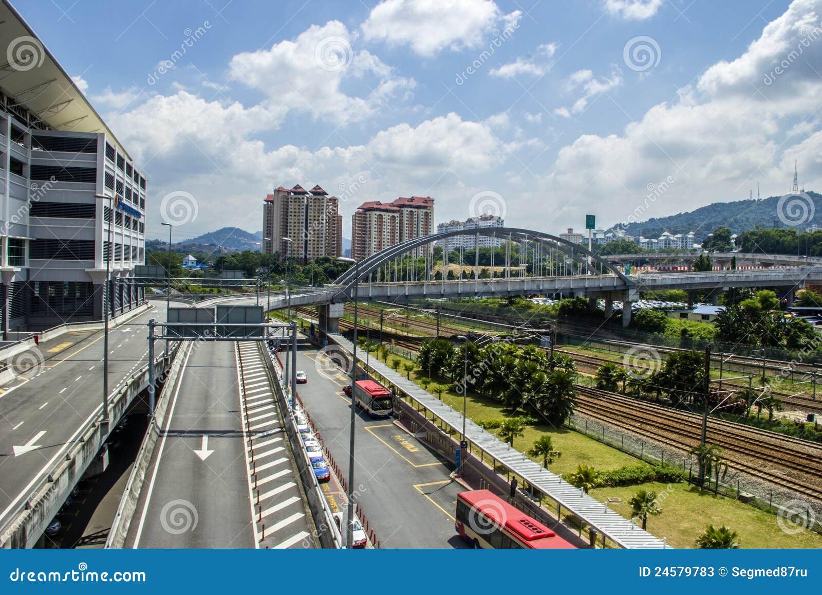 Kuala Lumpur Highway stock image. Image of highway, blue - 24579783