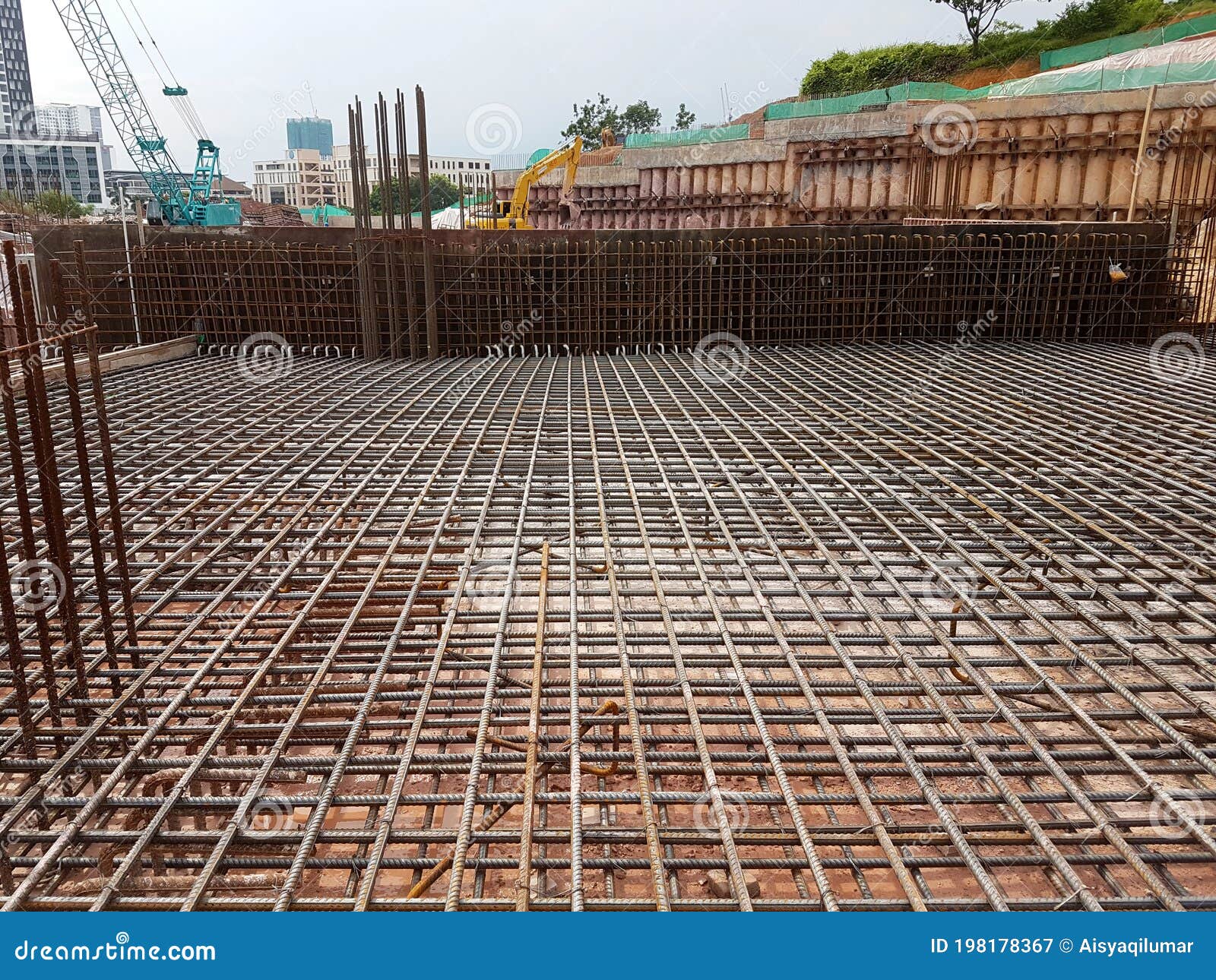 Building Floor Slab Under Construction. Editorial Photo | CartoonDealer ...