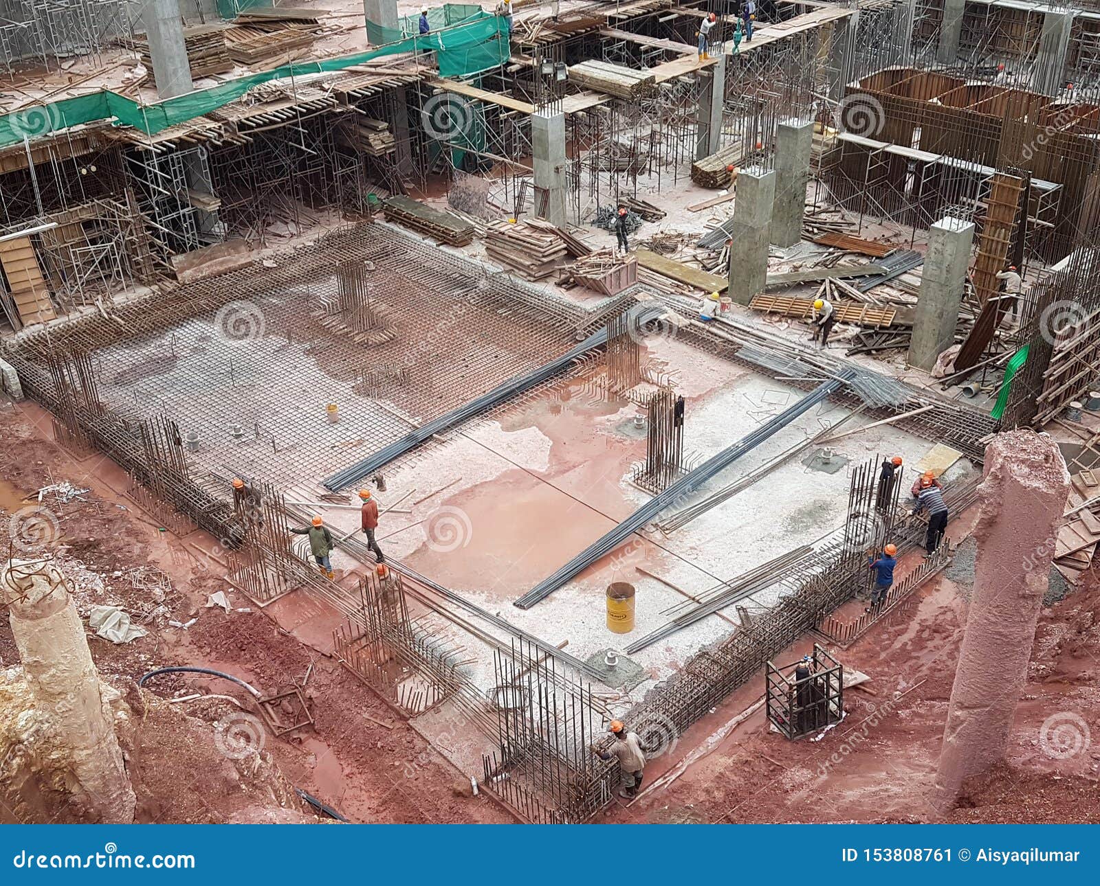 Building Substructure and Super-structure Under Construction Using the ...