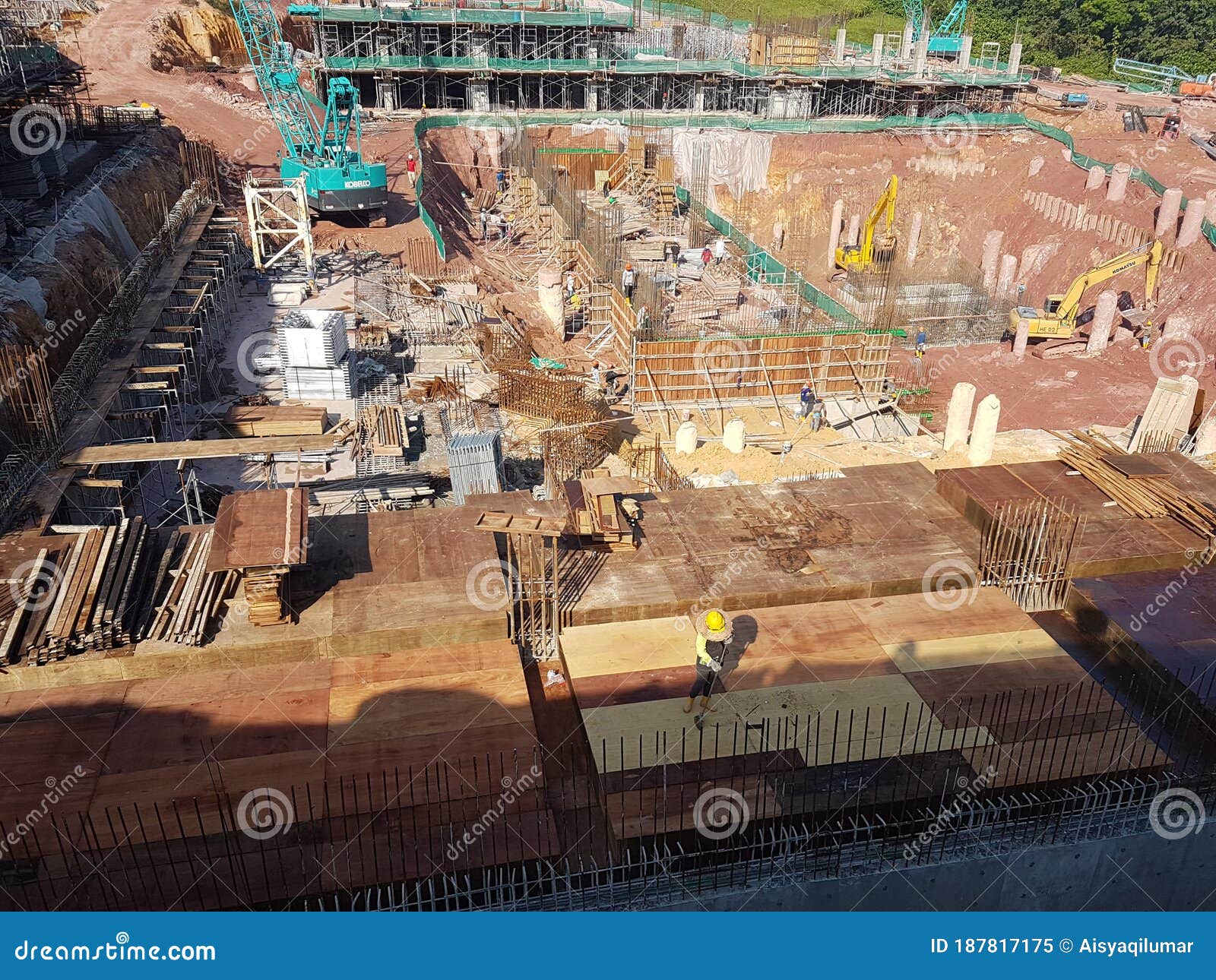 Building Substructure And Super-structure Under Construction Using The ...