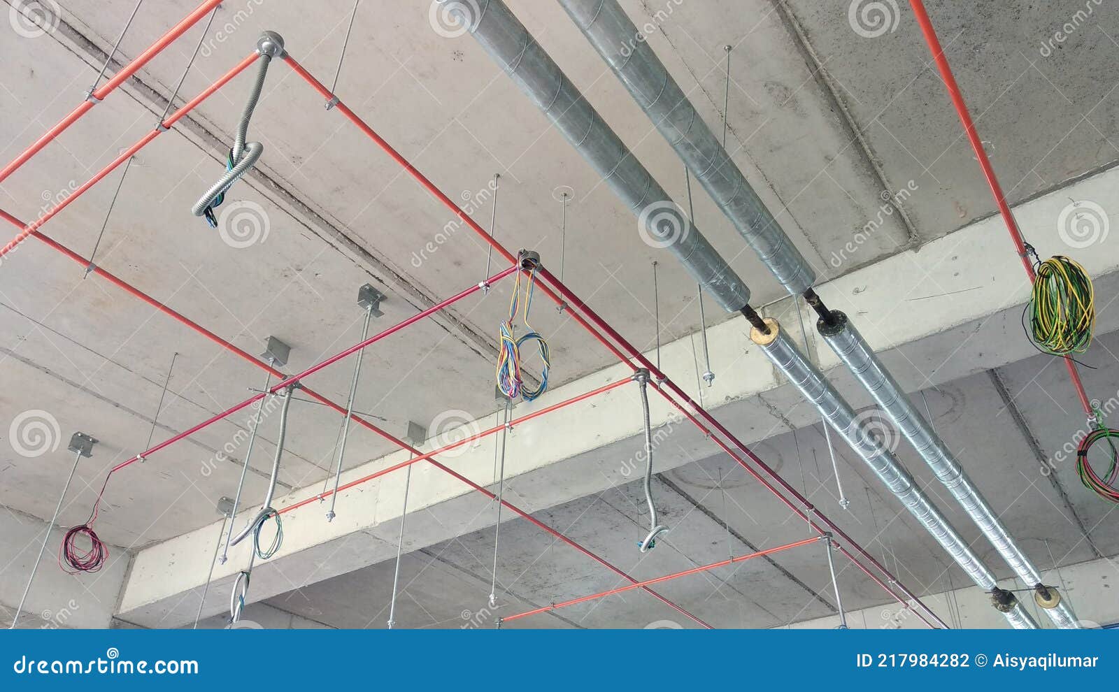 Mechanical and Electrical Services Above Ceiling Level Coordinated ...