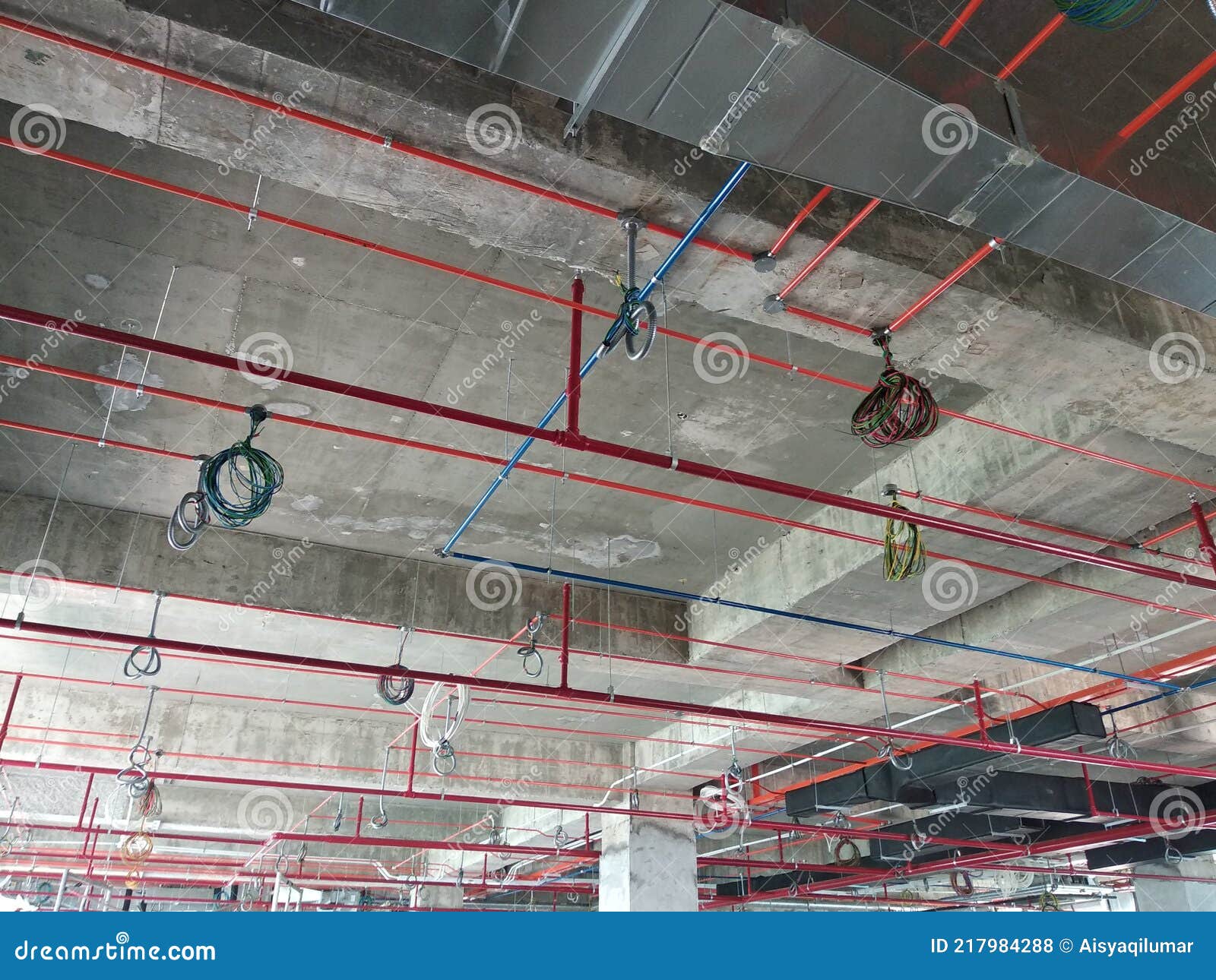 Mechanical and Electrical Services Above Ceiling Level Coordinated ...
