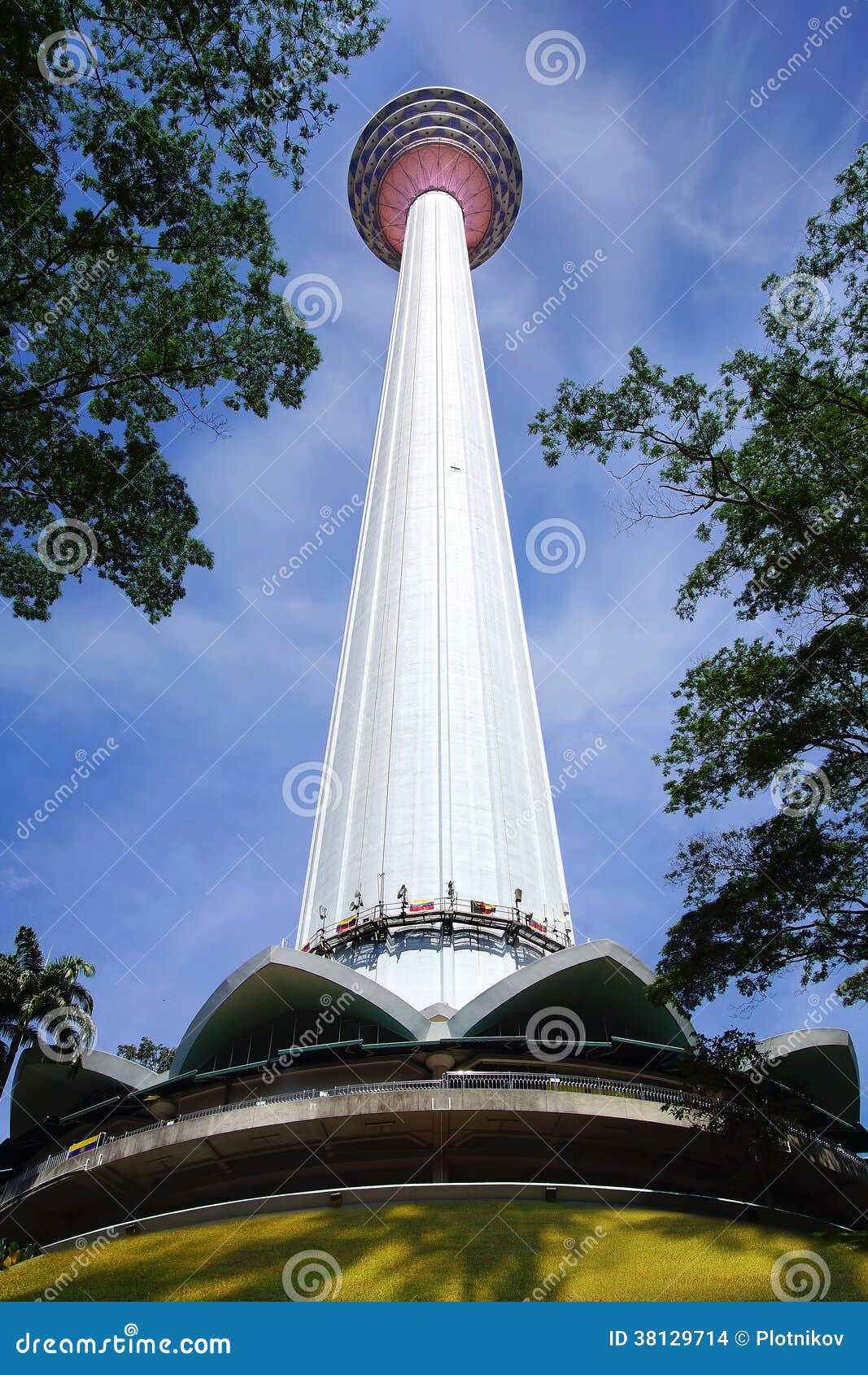 Kuala Lumpur Tower (Menara). Editorial Stock Image - Image of high ...