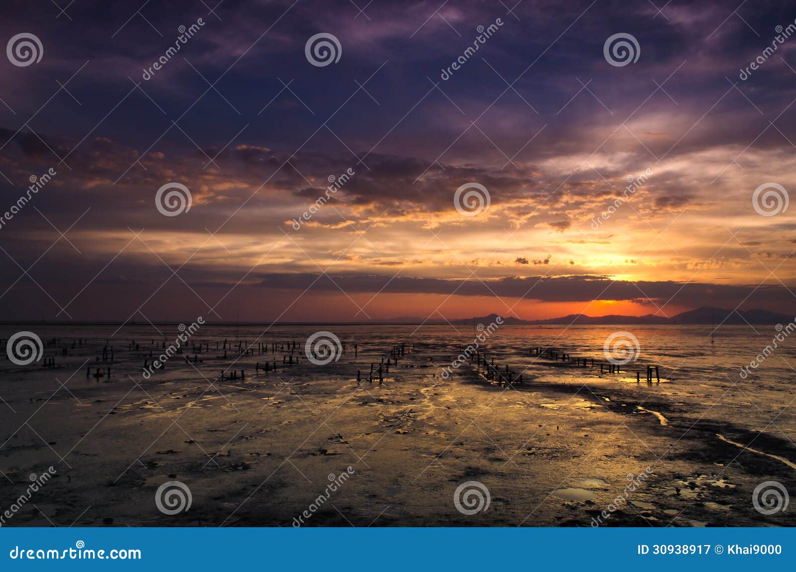 Kuala Perlis Sunset stock image. Image of beautiful, malaysia - 30938917