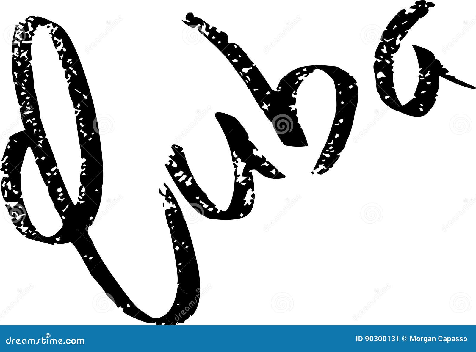 Kuba-Textzeichenillustration Vektor Abbildung - Illustration von ...