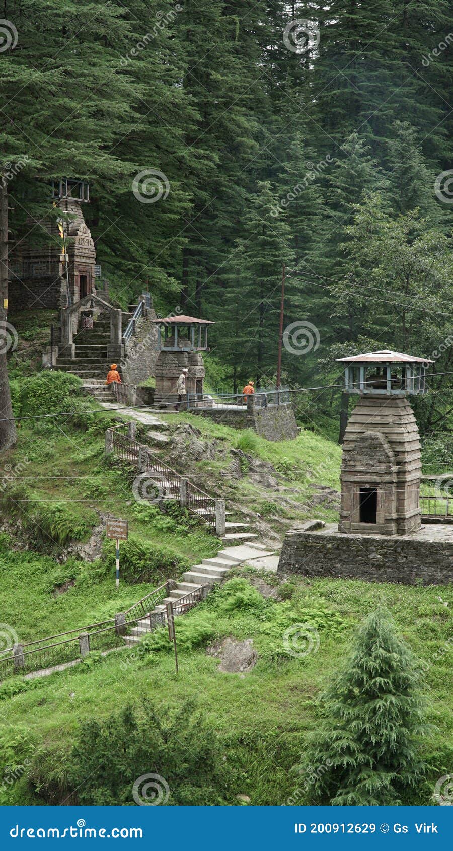 Kuber Temple in Bhageshwar, Uttarakhand Editorial Stock Image - Image ...