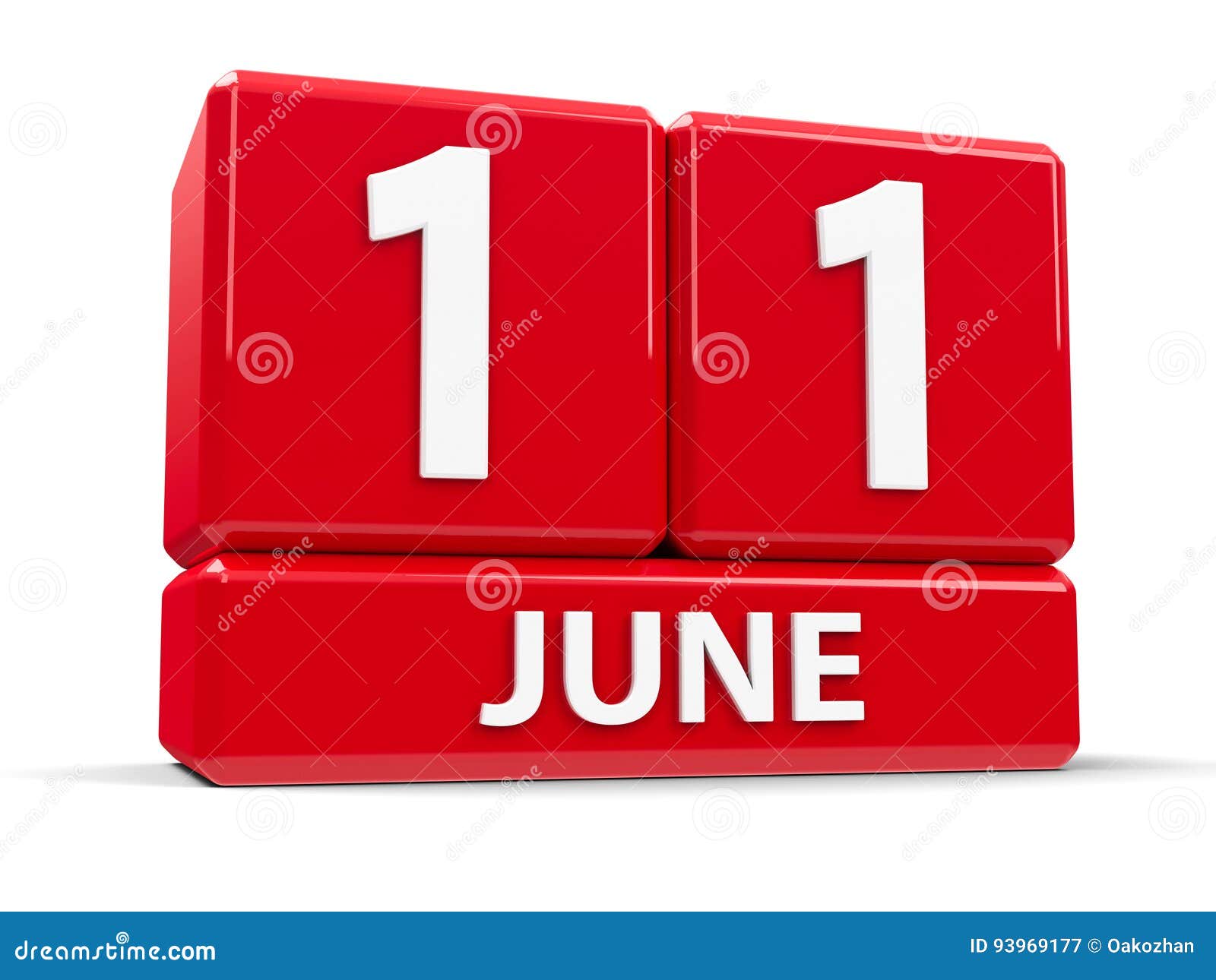 Kuber 11th Juni stock illustrationer. Illustration av helgedom - 93969177