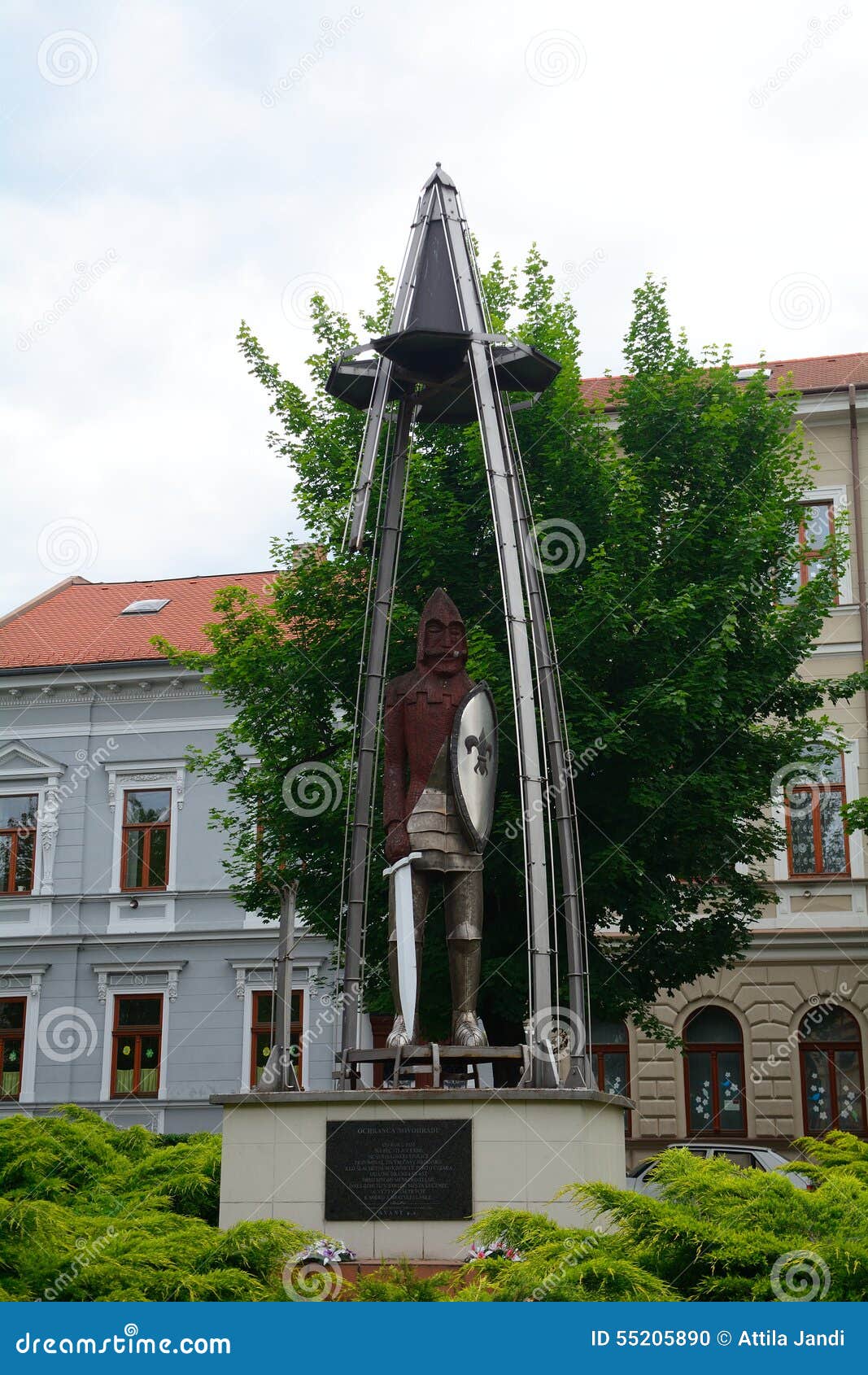 Kubinyi Square, Lucenec, Slovakia Stock Photo - Image of outdoor ...