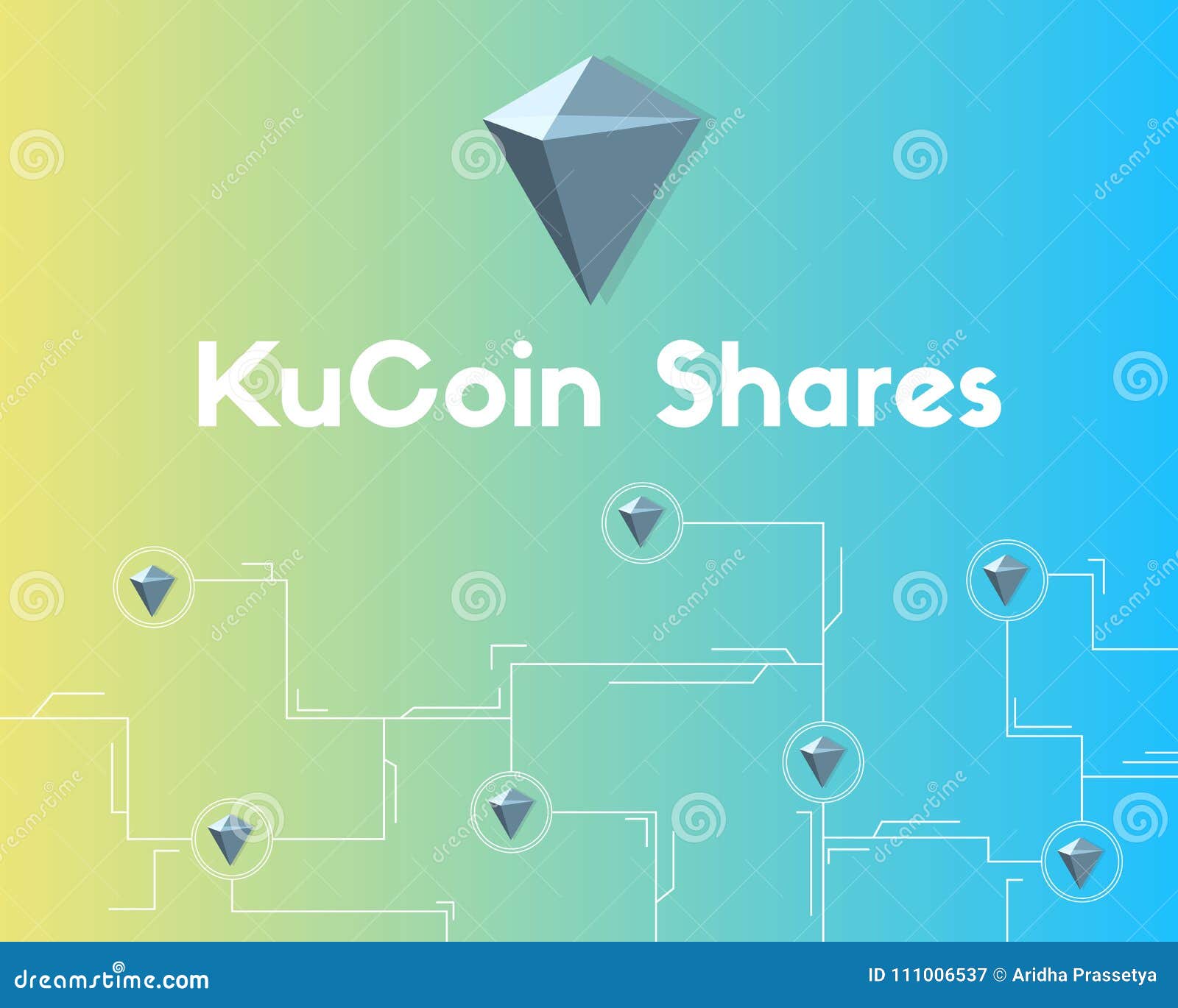 KuCoin Shares Cryptocurrency Network Background Editorial Photography ...