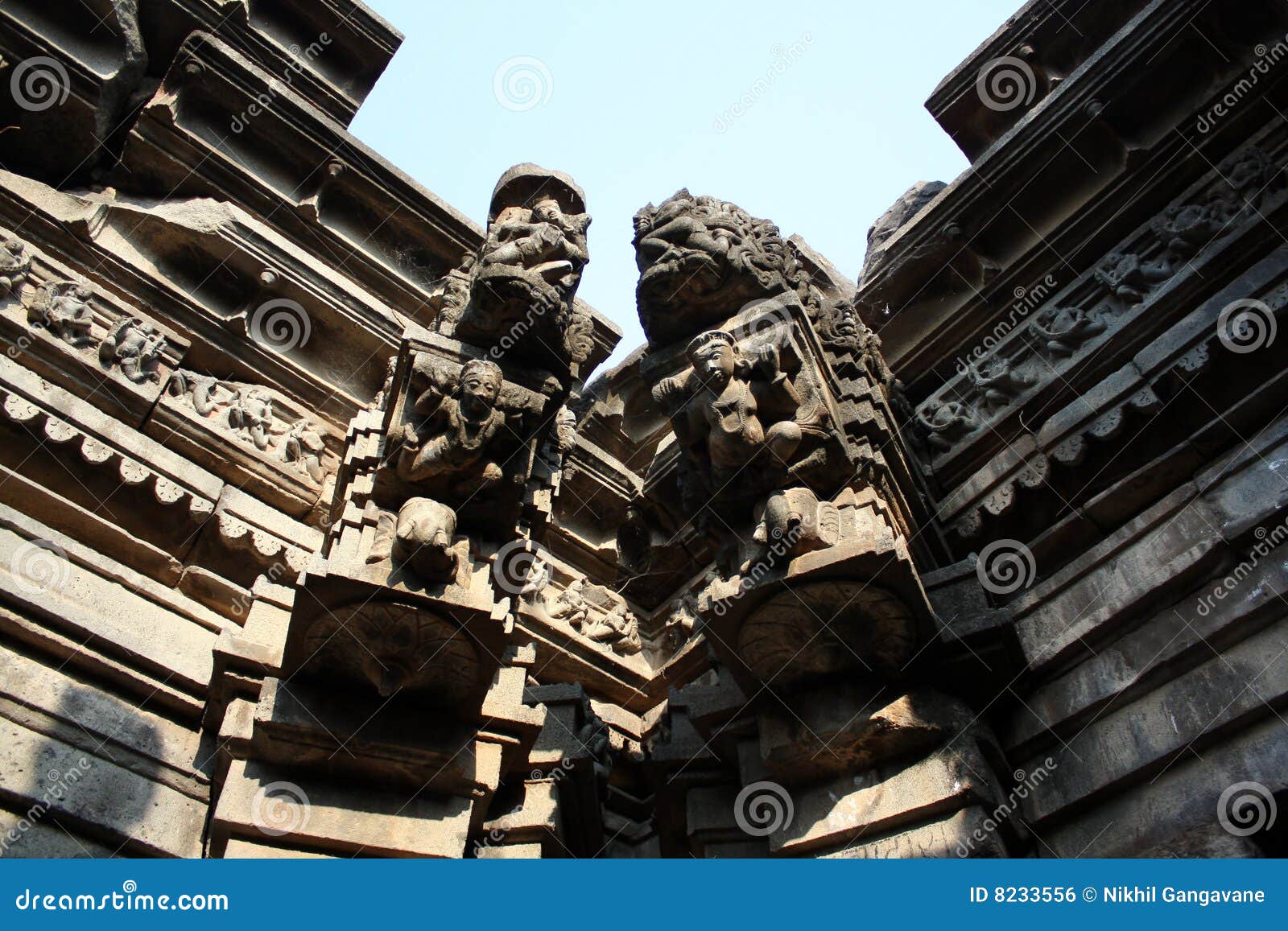 Kudal Sangam Ruins stock photo. Image of ruined, architecture - 8233556