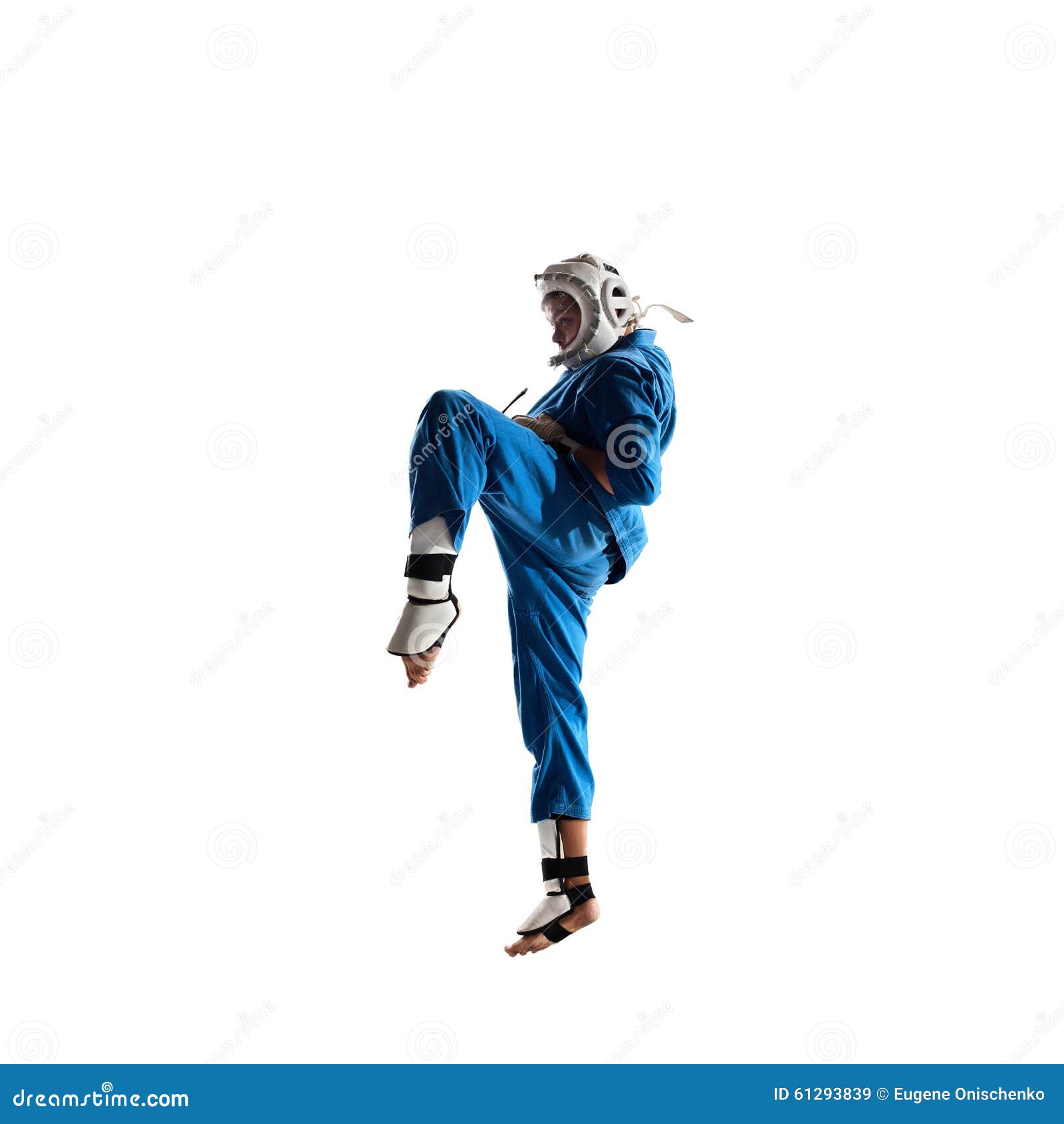 Kudo Fighters are Fighting Isolated Stock Image - Image of motion ...