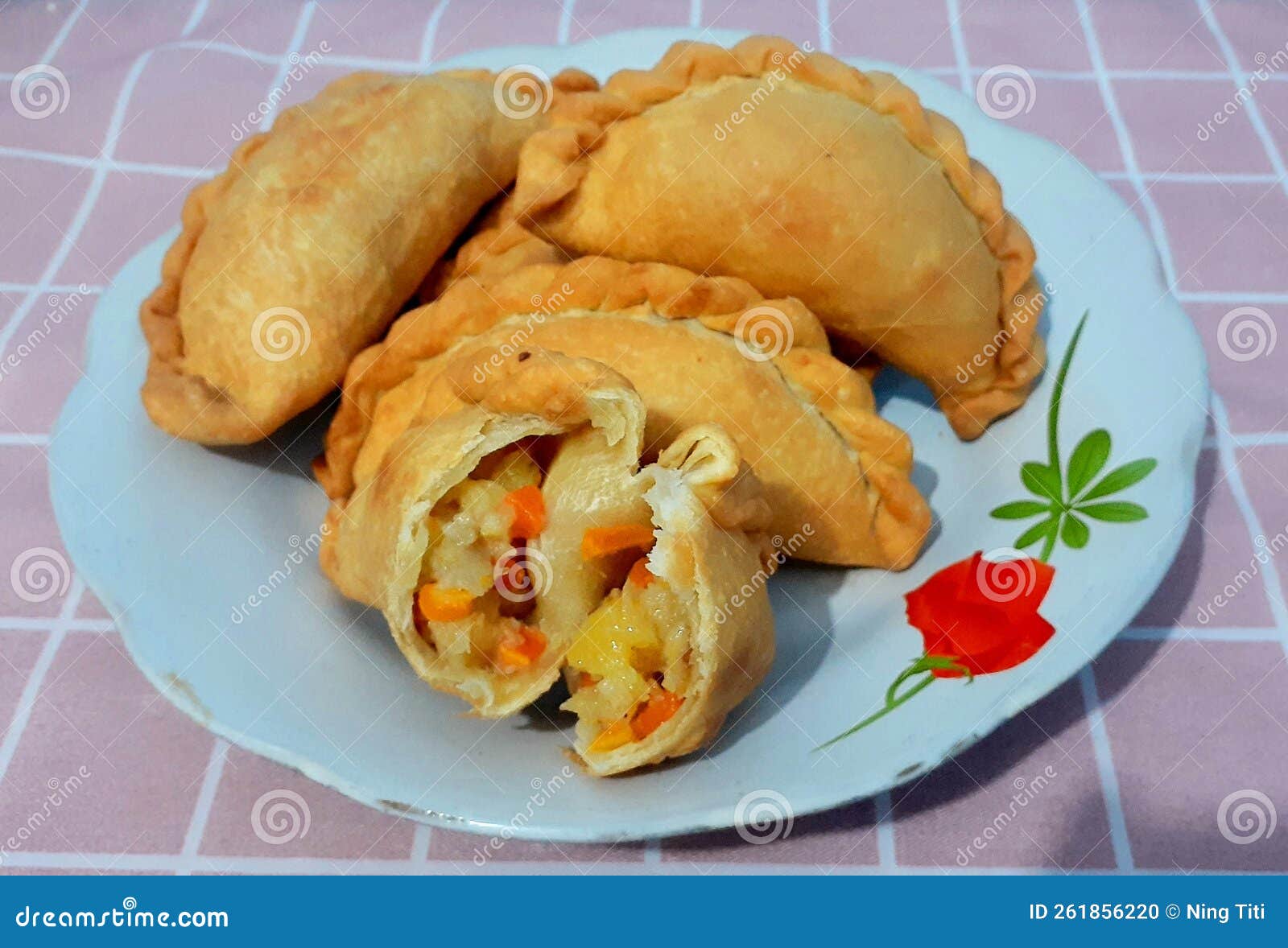 Kue Pastel stock photo. Image of filled, vegetable, thin - 261856220