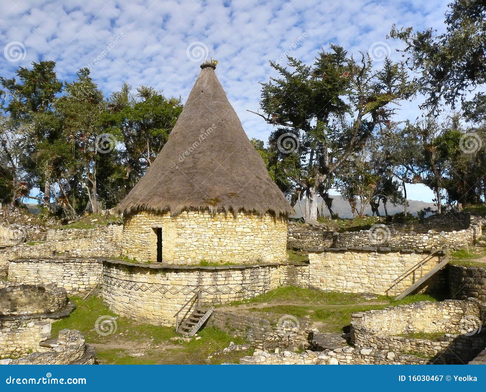 Kuelap Fortress,Chachapoyas, Amazonas, Peru. Stock Image - Image of ...