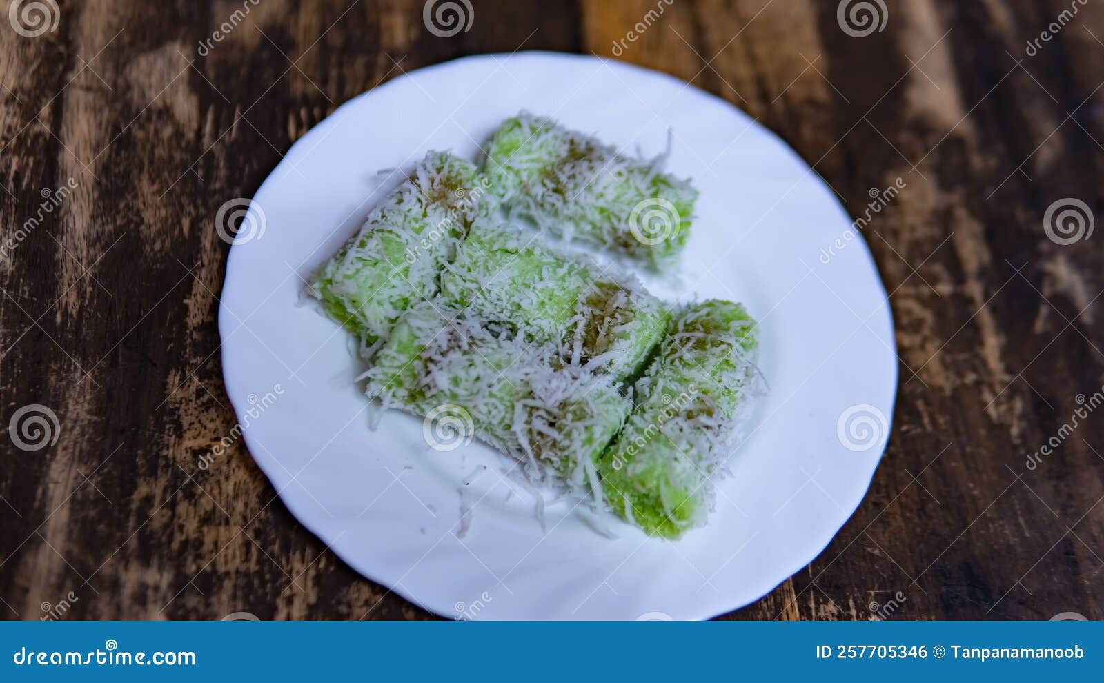 Kuih putu bambu stock photo. Image of asia, colorful - 257705346