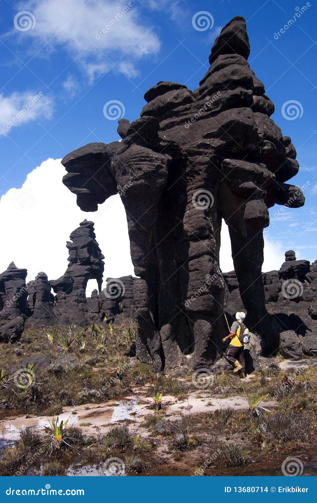Kukenan 4 stock photo. Image of tepuy, rock, ancient - 13680714