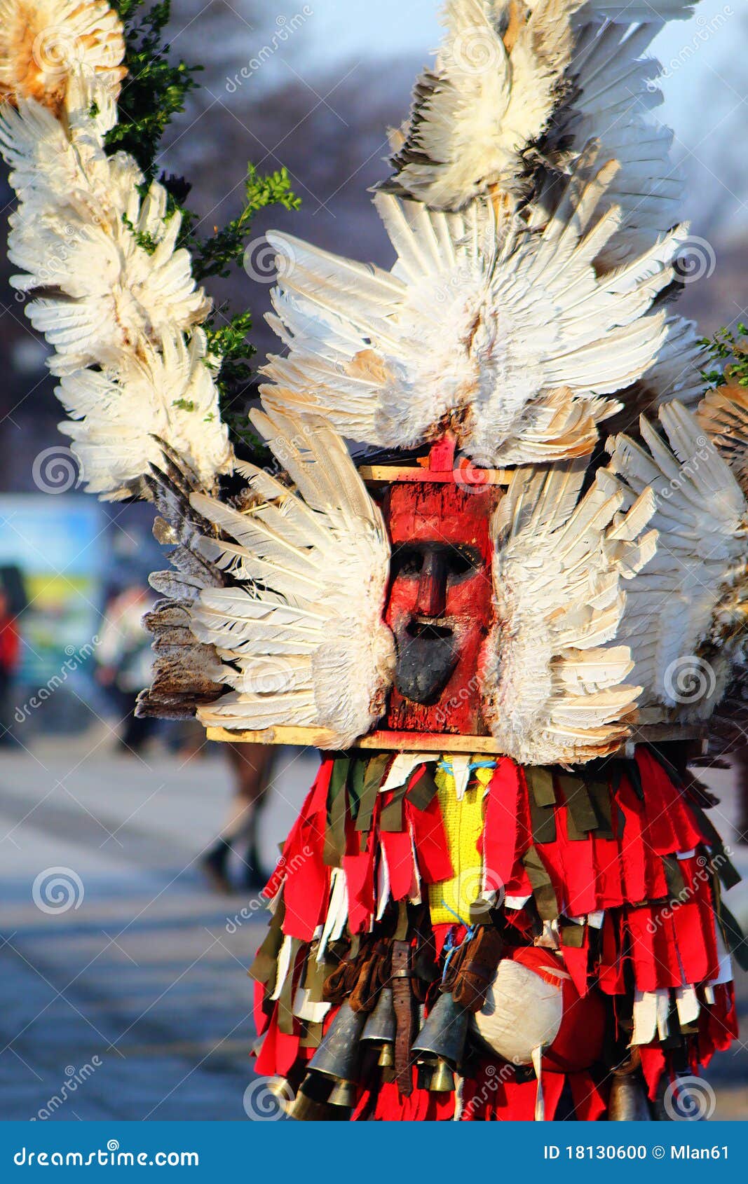Kuker mask editorial image. Image of masquerade, bulgaria - 18130600