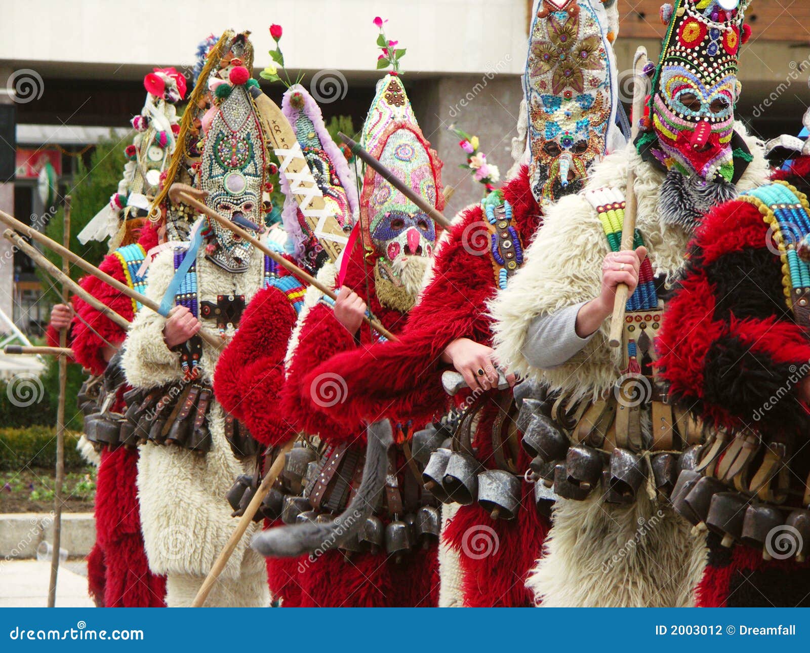 Kukeri stock photo. Image of banish, beads, color, mans - 2003012
