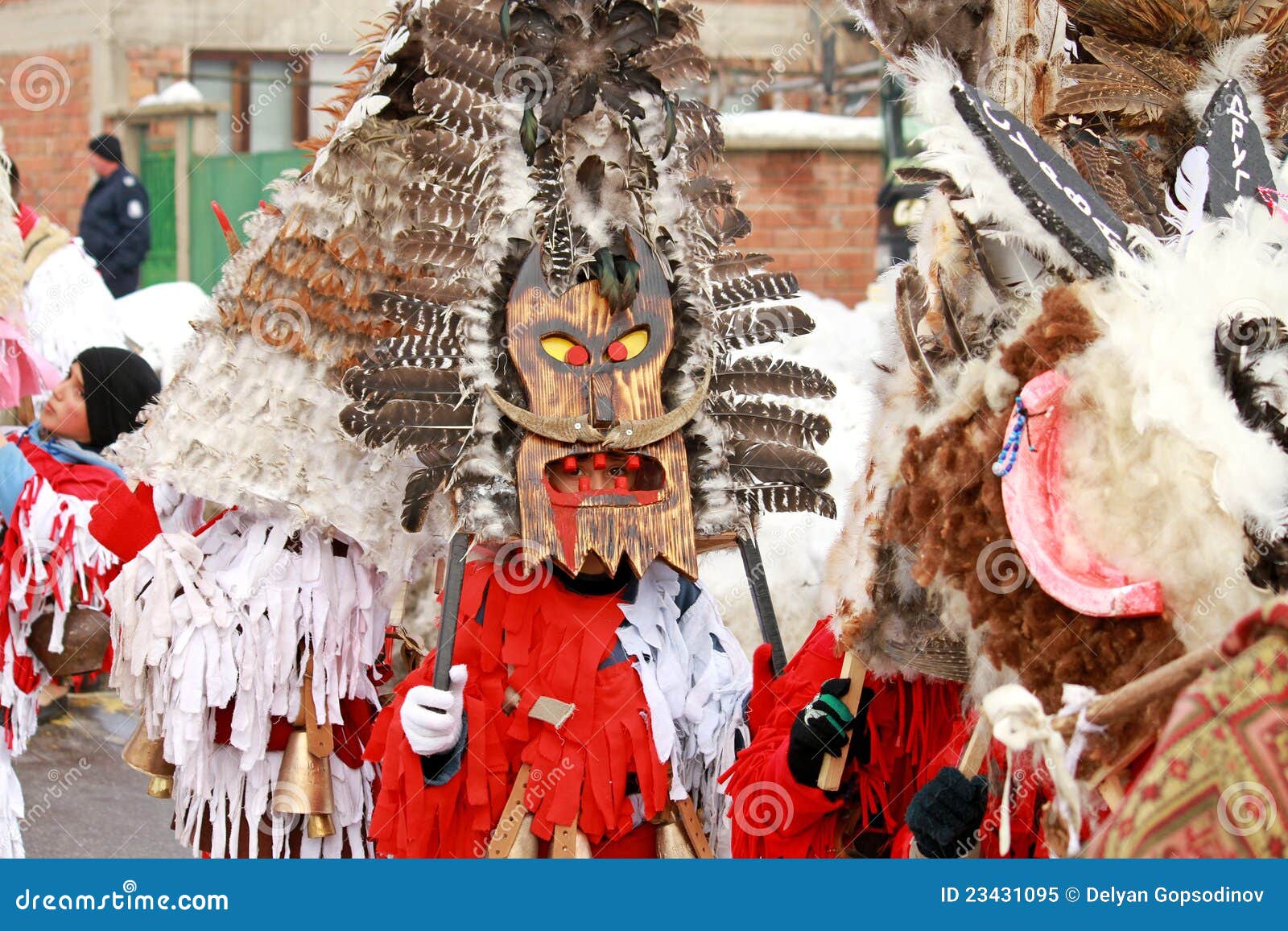 Kukeri festival editorial image. Image of mask, festival - 23431095