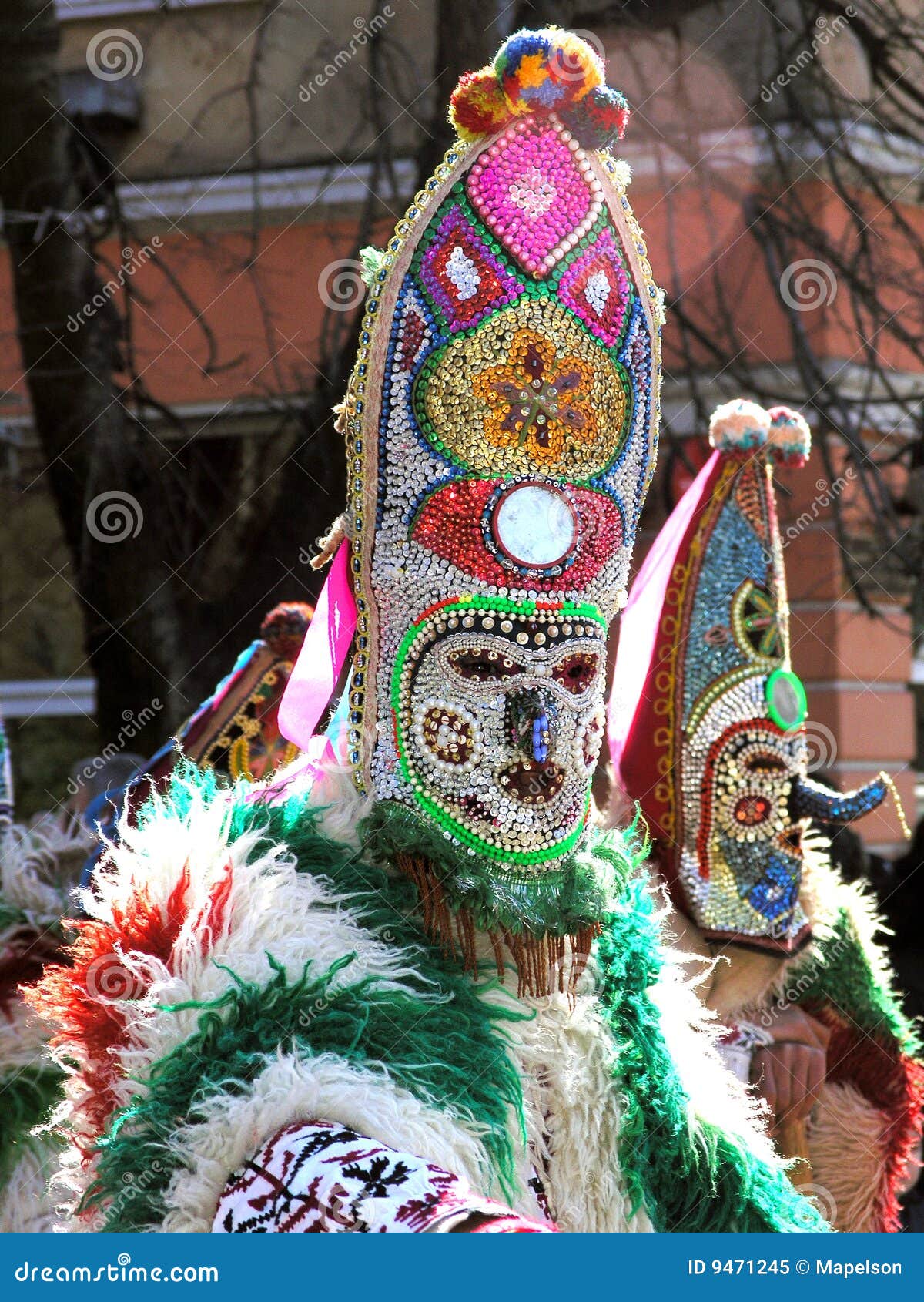 Kukeri Karnaval in Bulgaria Stock Image - Image of spirits, meet: 9471245