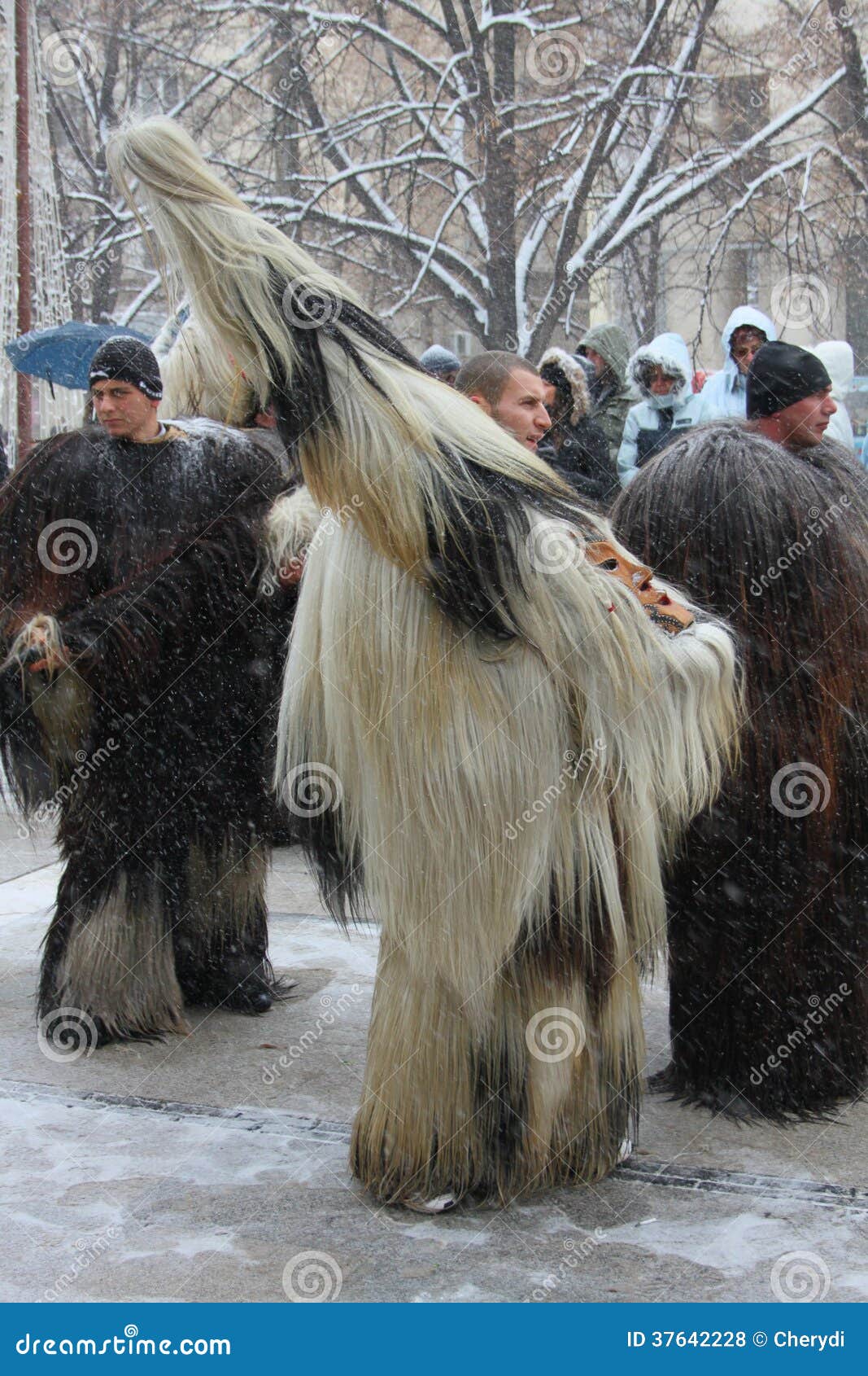 Kukeri Traditional Bulgarian Ritual Editorial Stock Photo - Image of ...