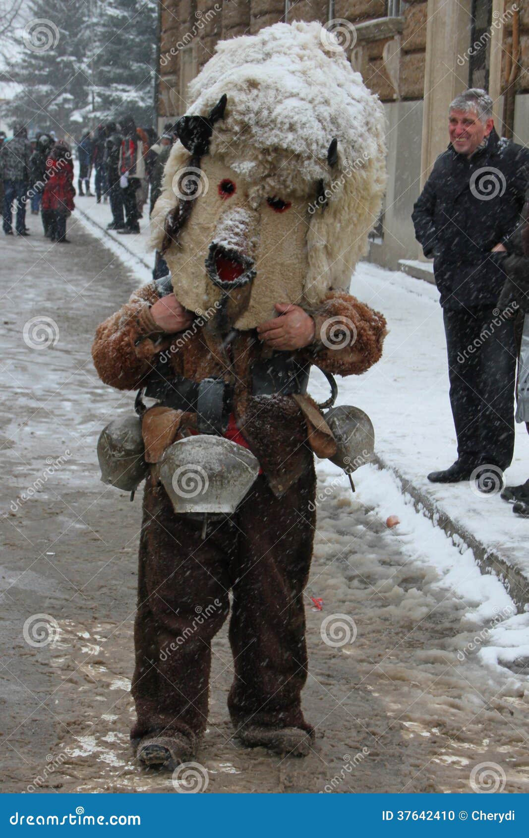 Kukeri Traditional Bulgarian Ritual Editorial Image - Image of ...