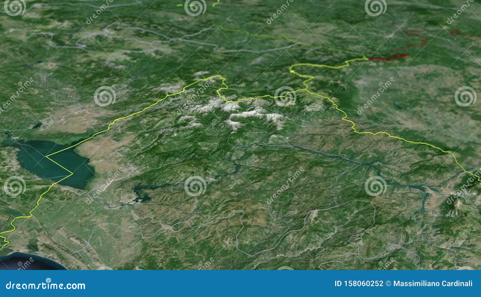 Kukes - Physical Map of the Globe Animation Map Stock Footage - Video ...