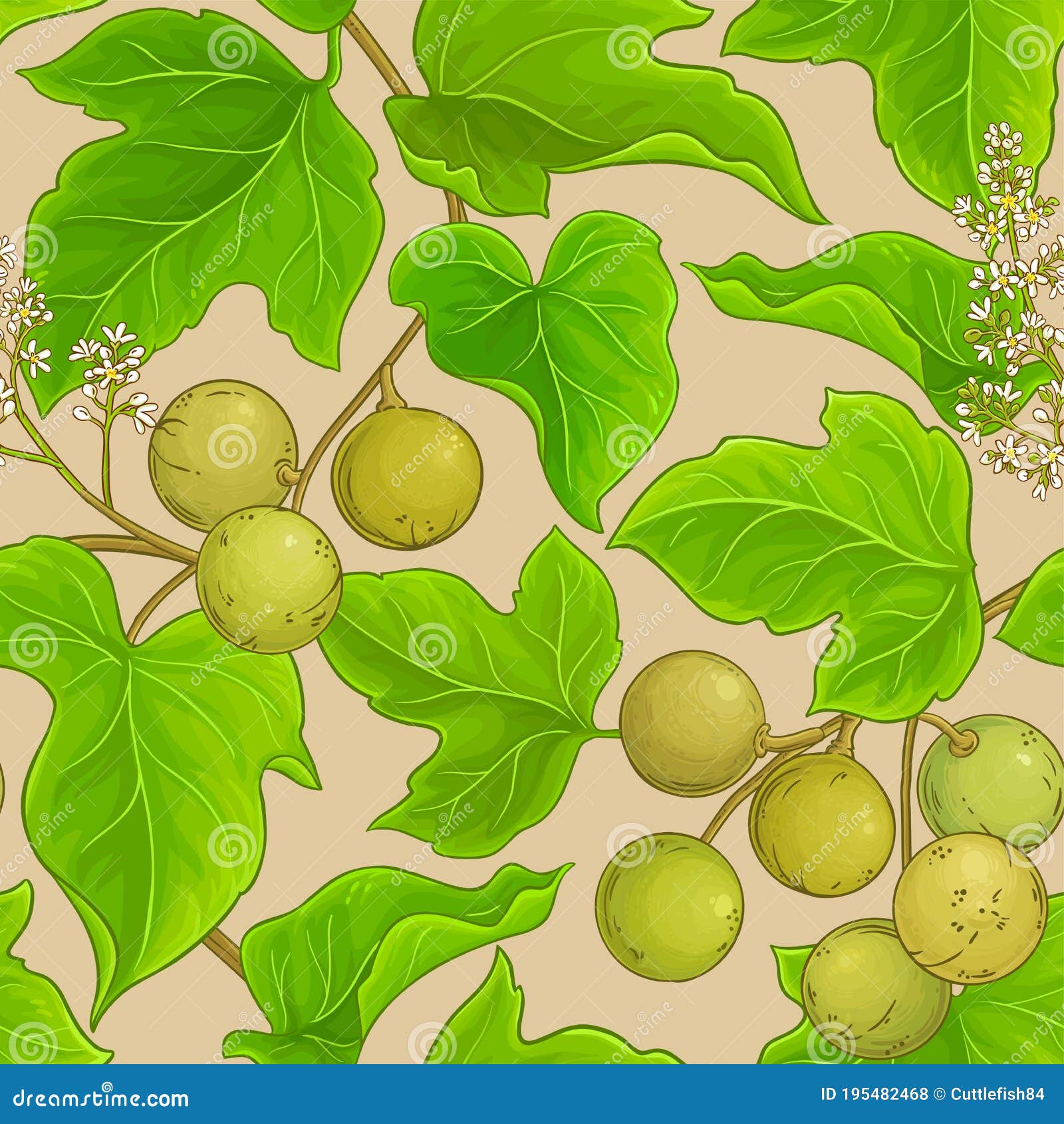 Kukui Vector Pattern | CartoonDealer.com #195968990