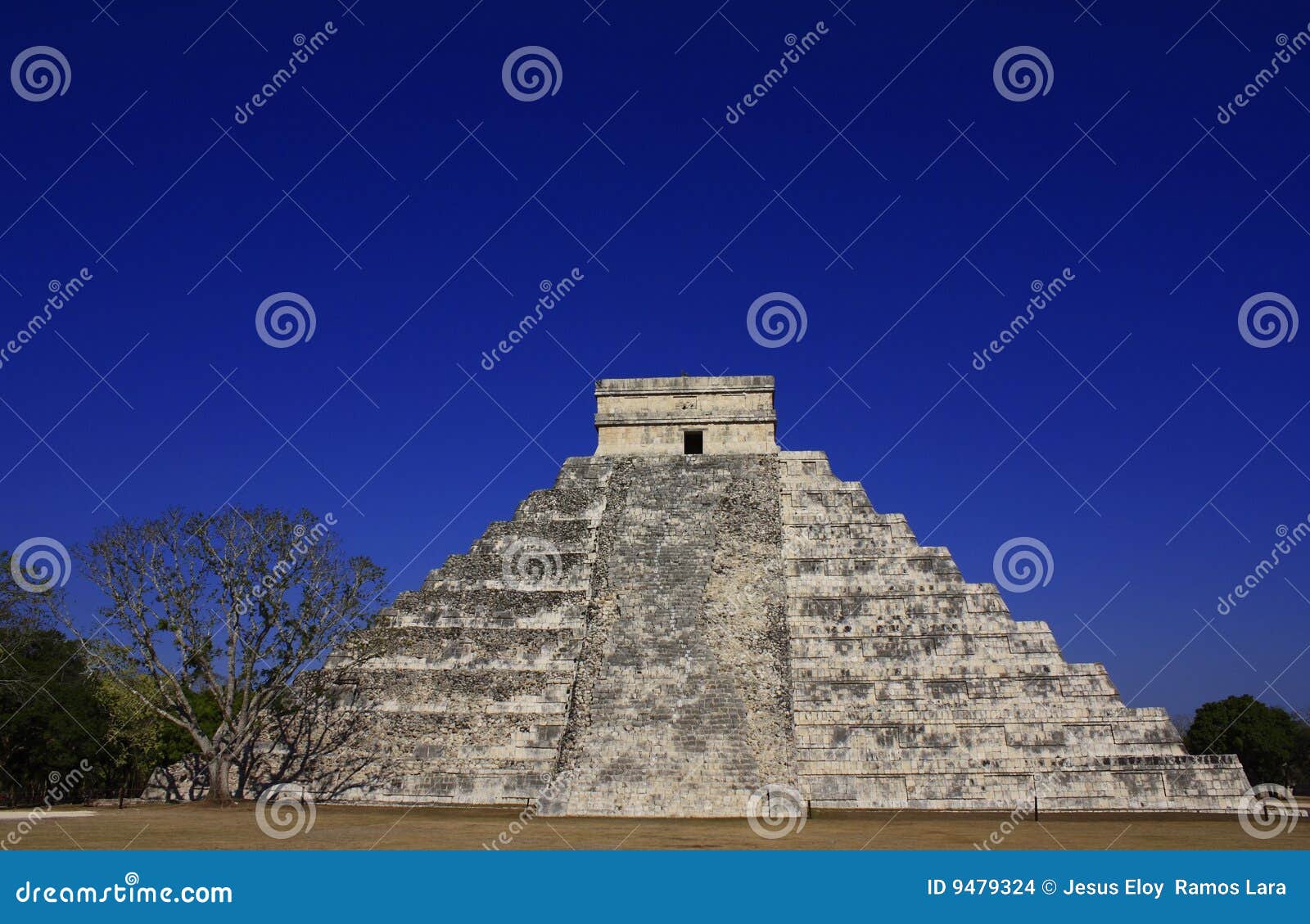 Kukulkan pyramid stock photo. Image of castle, ruin, pyramid - 9479324