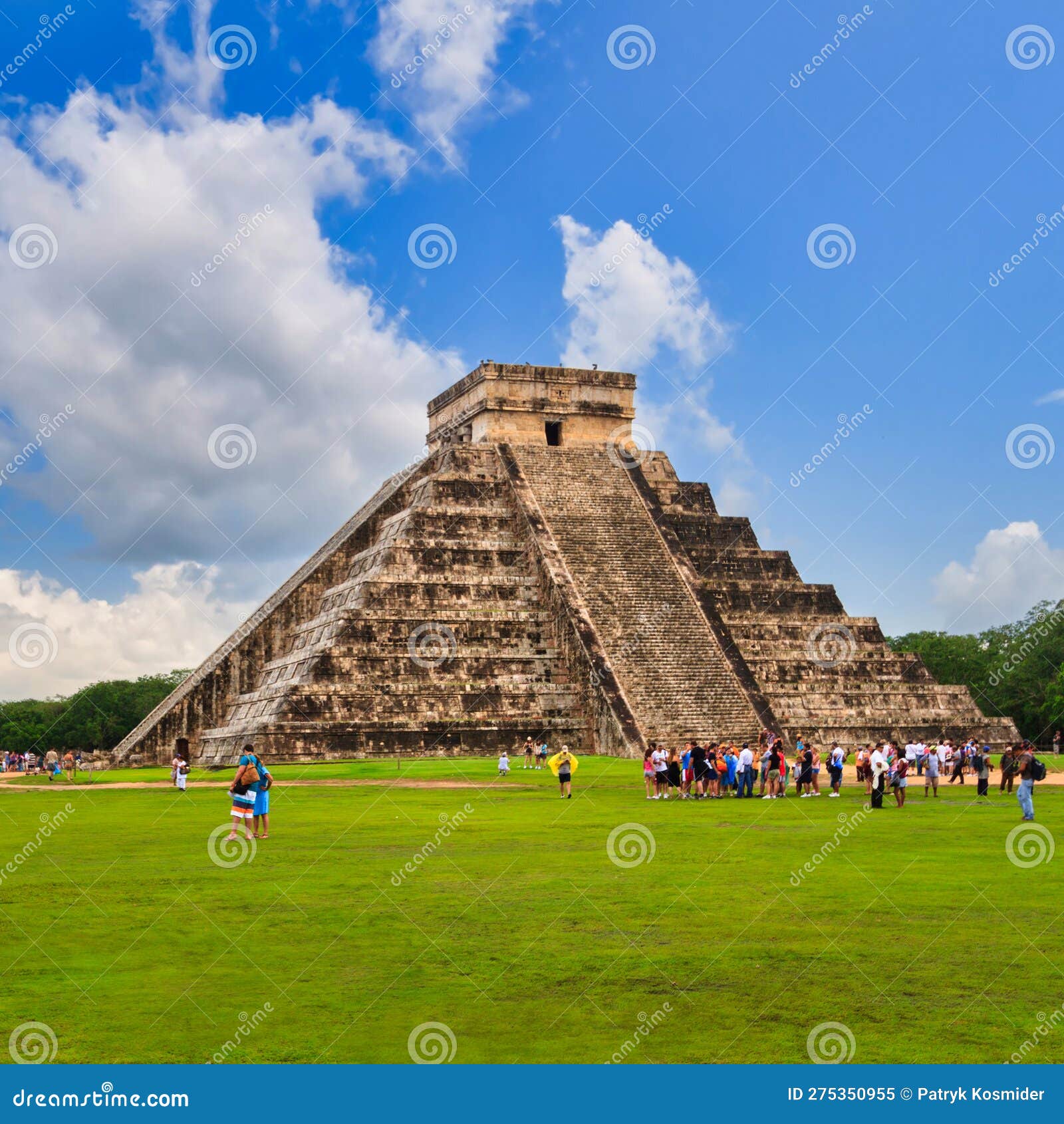 Kukulkan Pyramid in Chichen Itza, Mexico Editorial Image - Image of ...