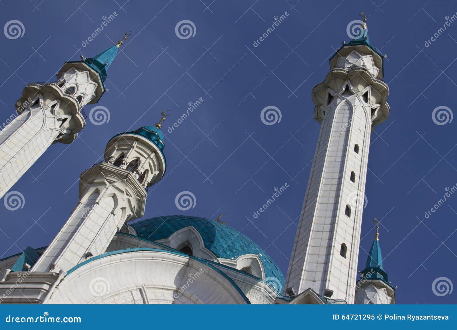 Kul Sharif in Front of the Sky Stock Image - Image of minaret, sharif ...